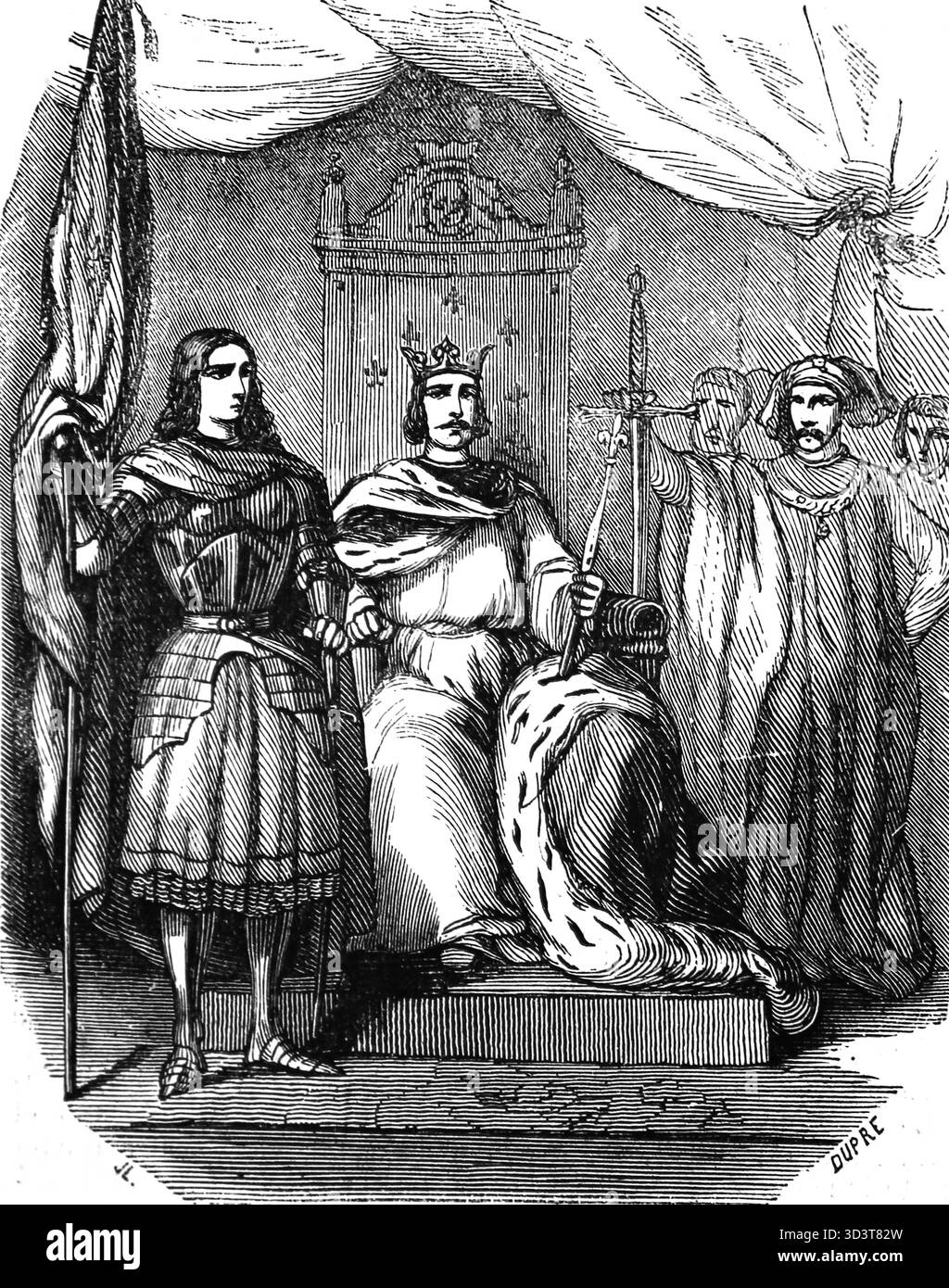 Kings charles coronation Black and White Stock Photos & Images - Alamy