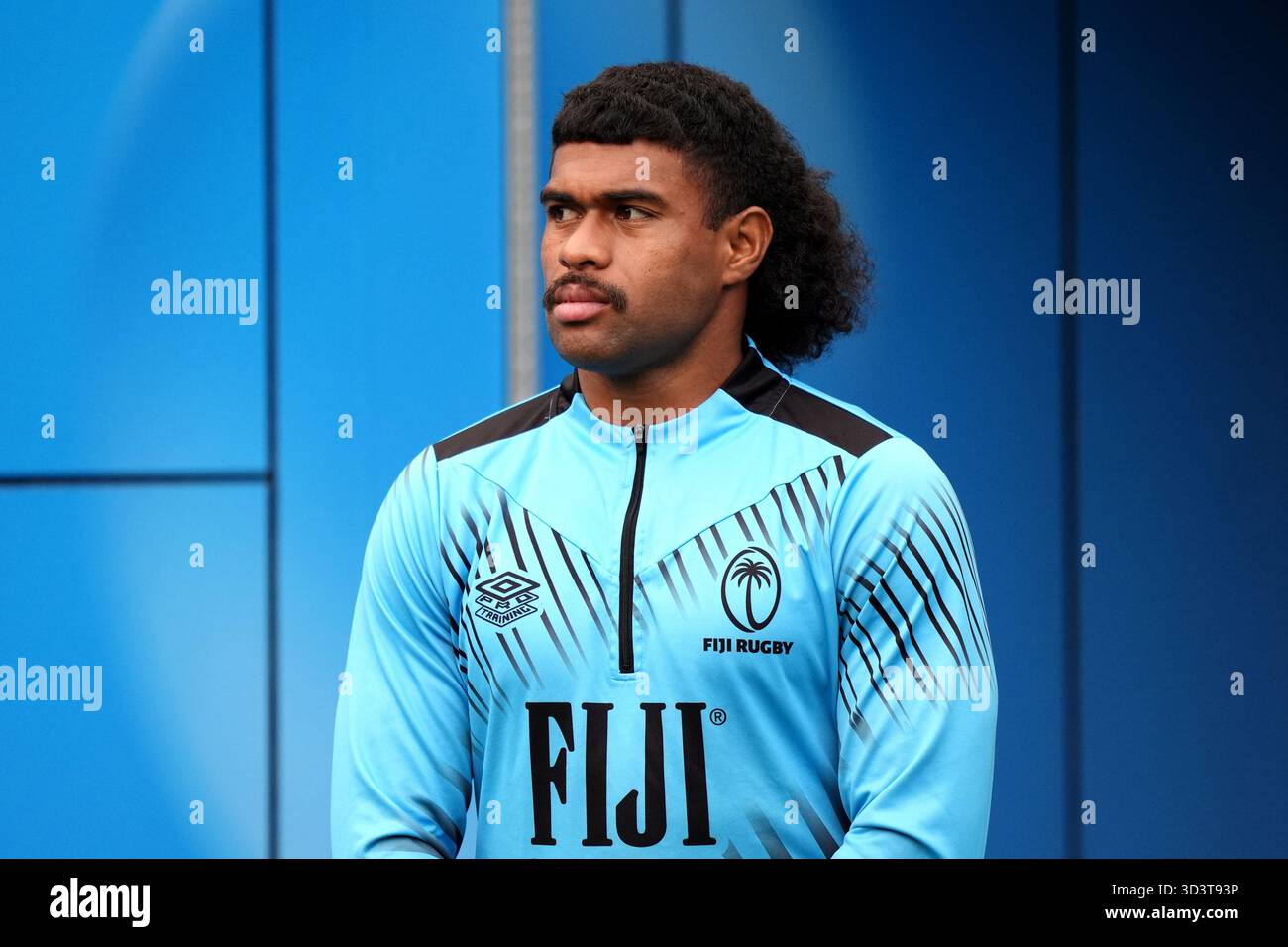 Fiji's Simione Kuruvoli during a training session at Allianz Stadium ...