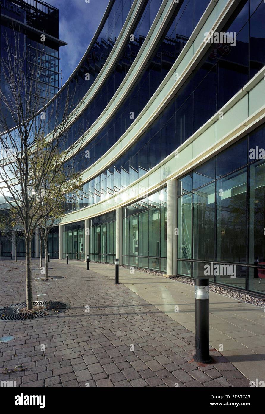 The Glaxo Smith Kline headquarters building, when new in 2002 ...