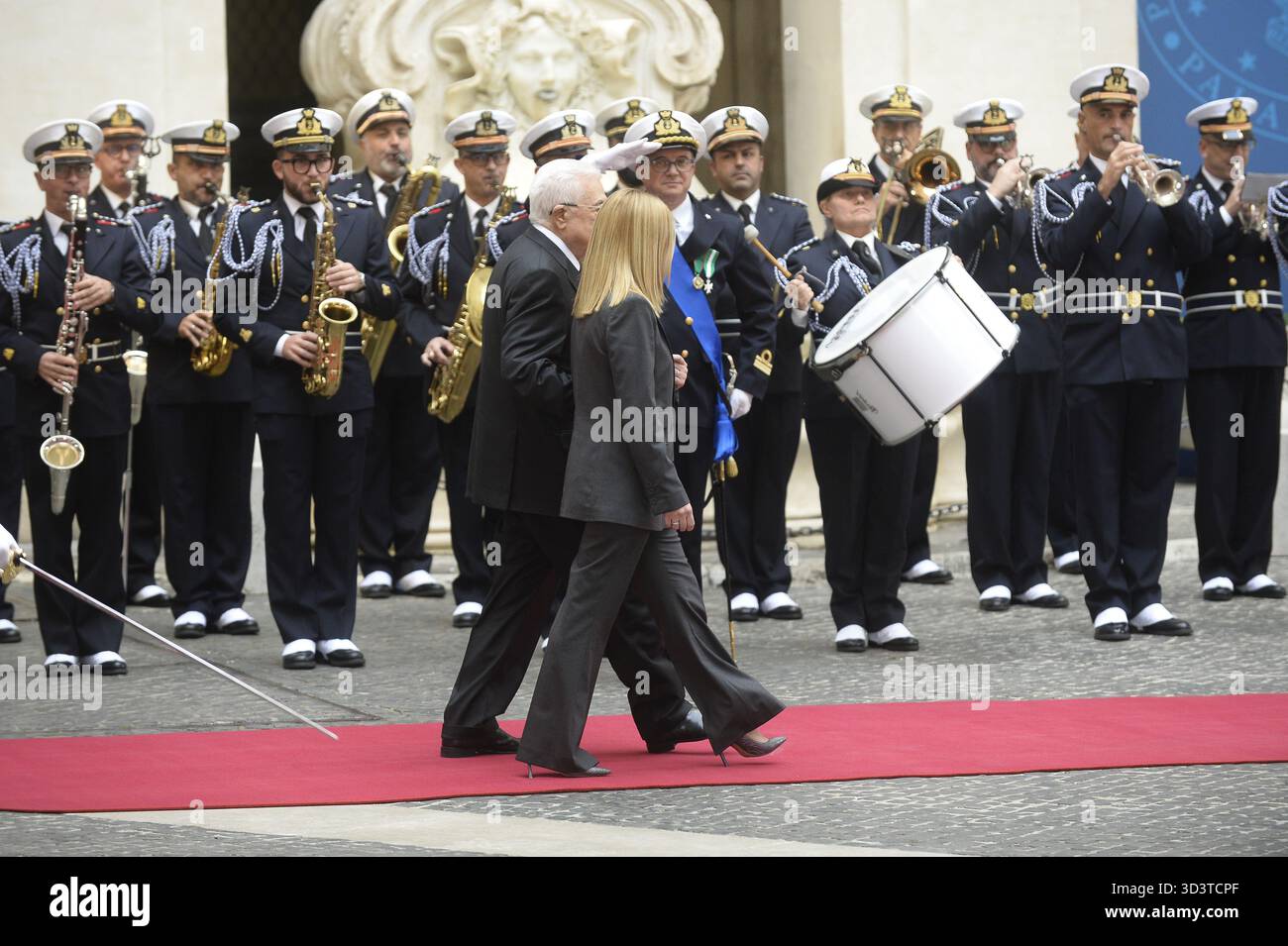 Rome, Palazzo Chigi: The Prime Minister receives the President of the ...