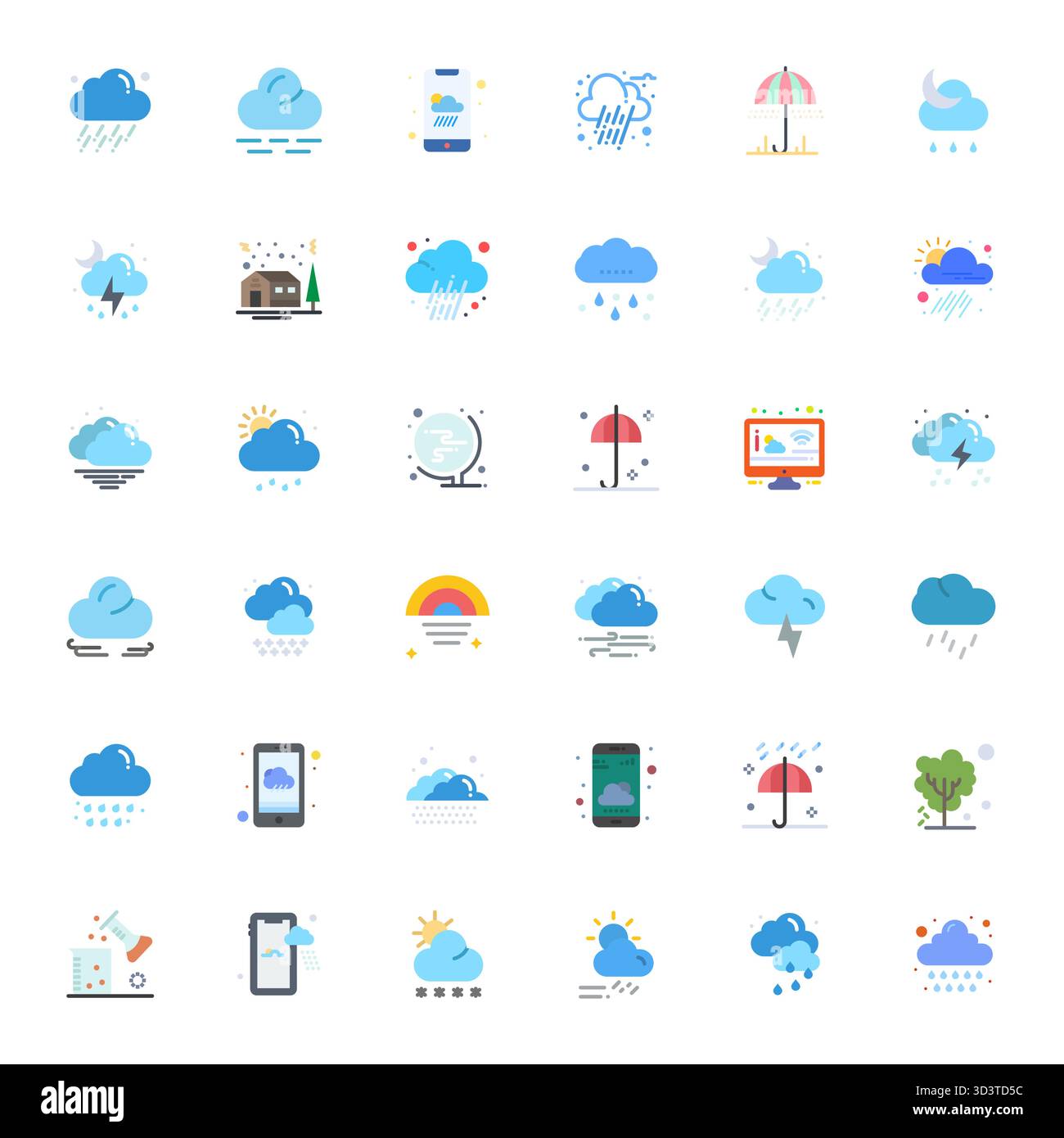 Precipitation meter Stock Vector Images - Alamy