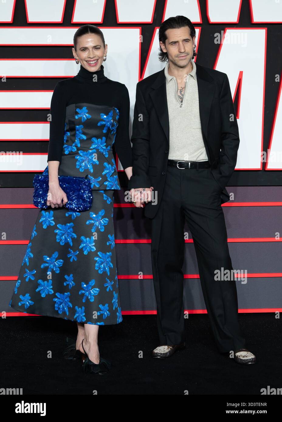 Hayley Atwell and Ned Wolfgang Kelly attends "The Running Man" UK ...