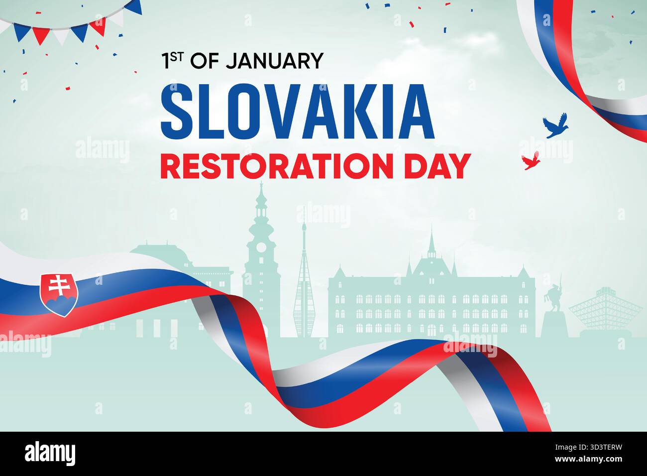 First slovak republic Stock Vector Images - Alamy