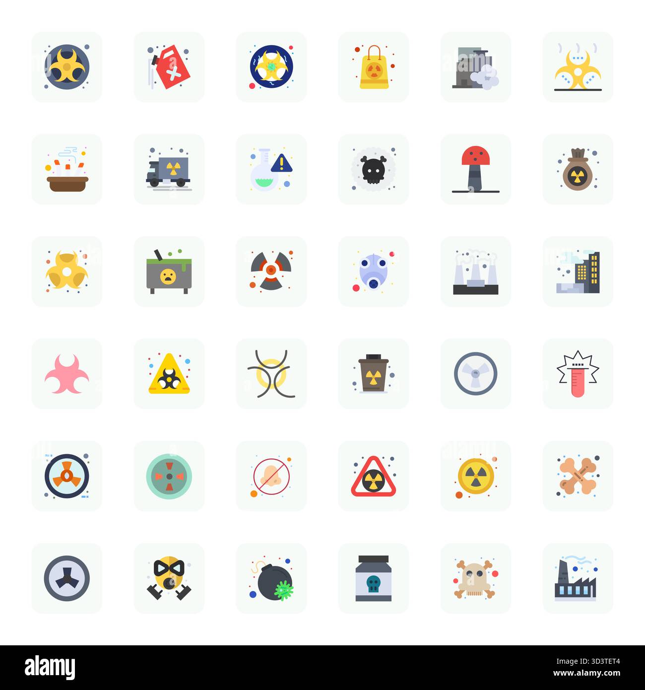 Revolutionary set of 36 Pixel Optimized vector icons inspired by Toxic ...