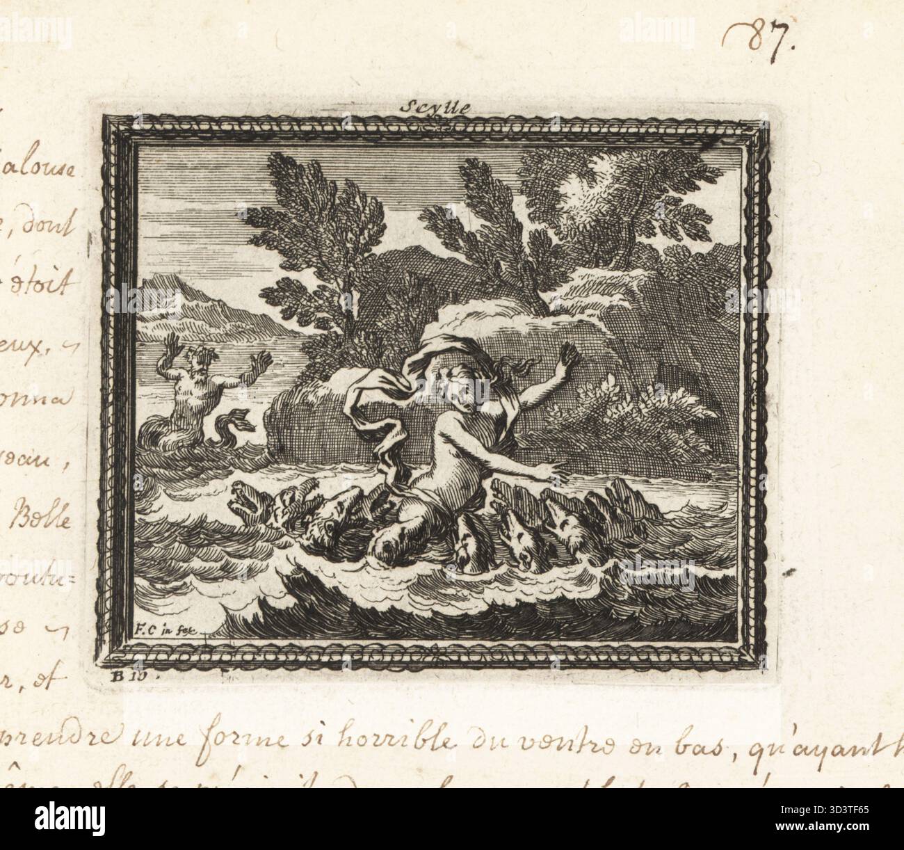 Scylla turned into a monster by the enchantress Circe. Jealous of ...