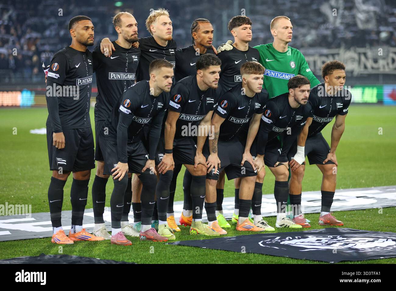 UEFA Europa League 2025 group stage match between SK Sturm Graz and ...