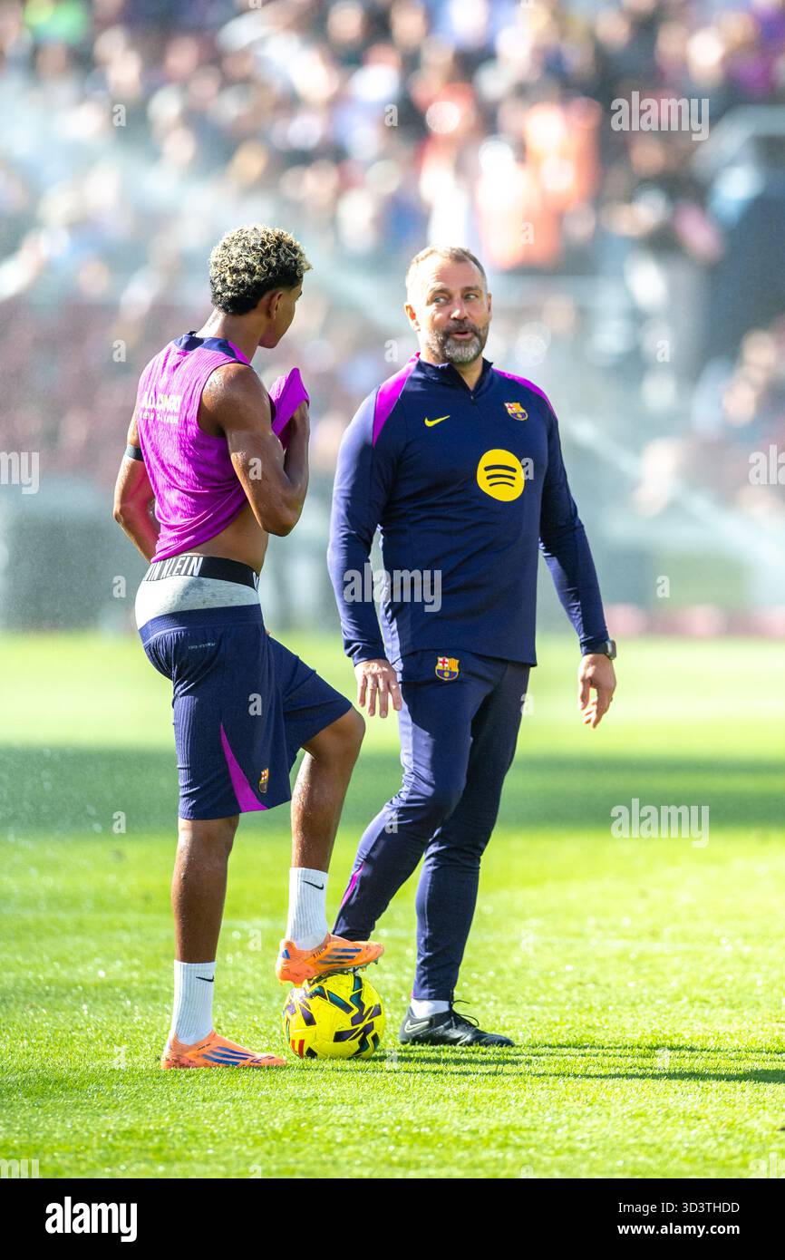 Nou Spotify Camp Nou November 7 ,2025 Lamine Yamal (10) of FC Barcelona ...