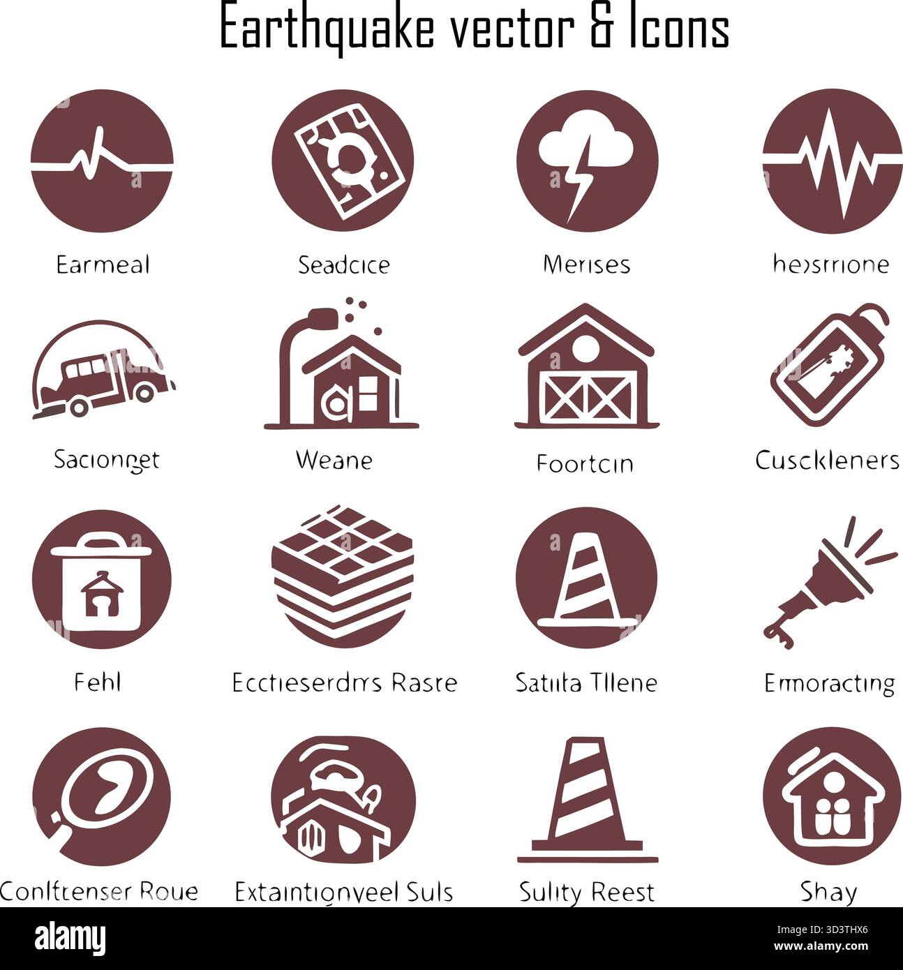 Seismic activity map Stock Vector Images - Alamy