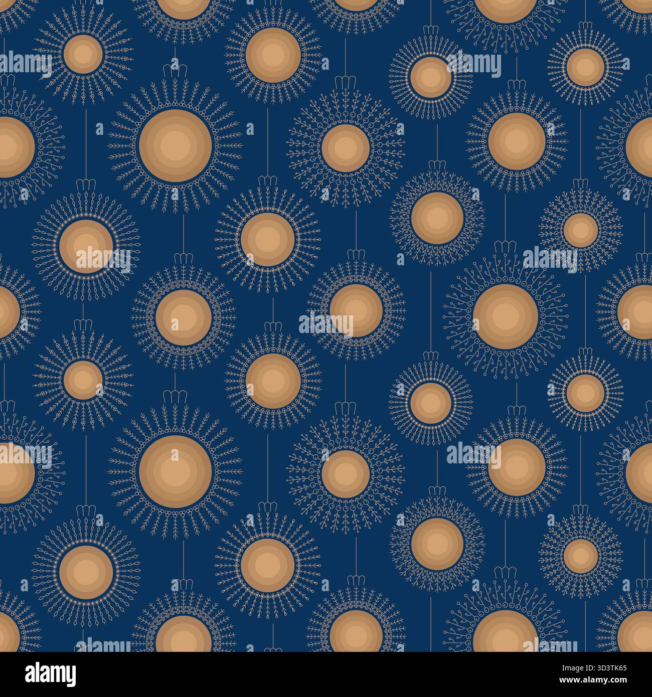 Elegant blue festive ball Stock Vector Images - Alamy