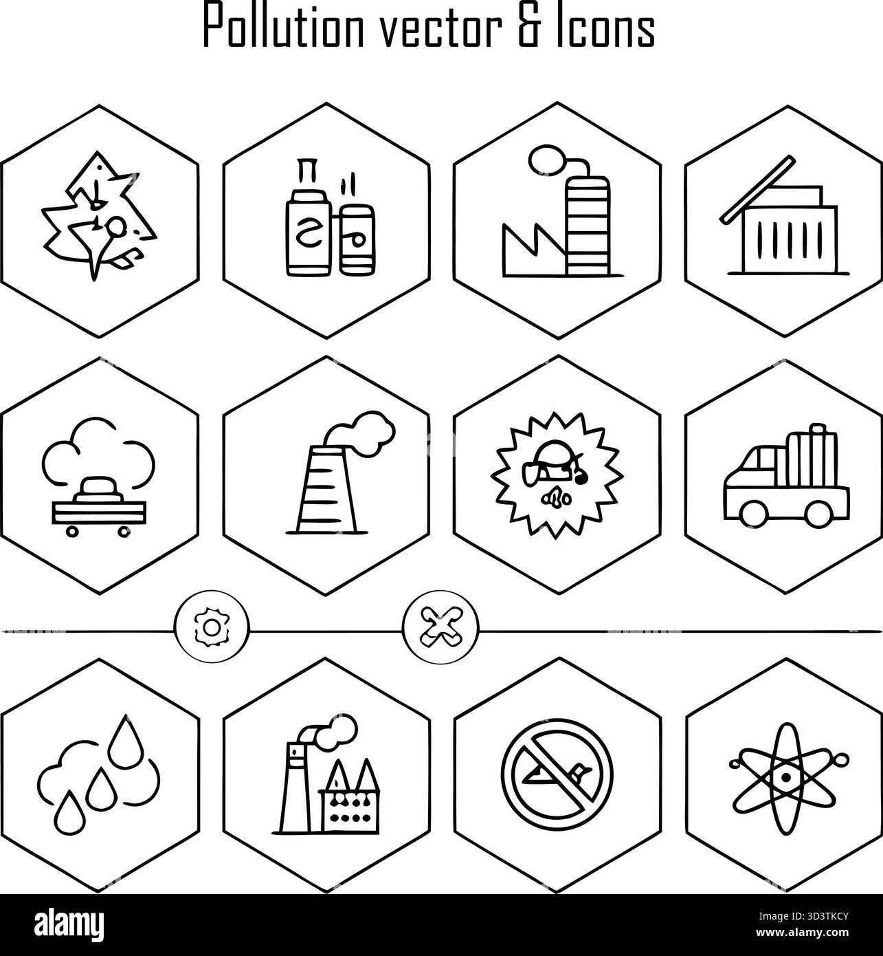 Problem scene Stock Vector Images - Alamy