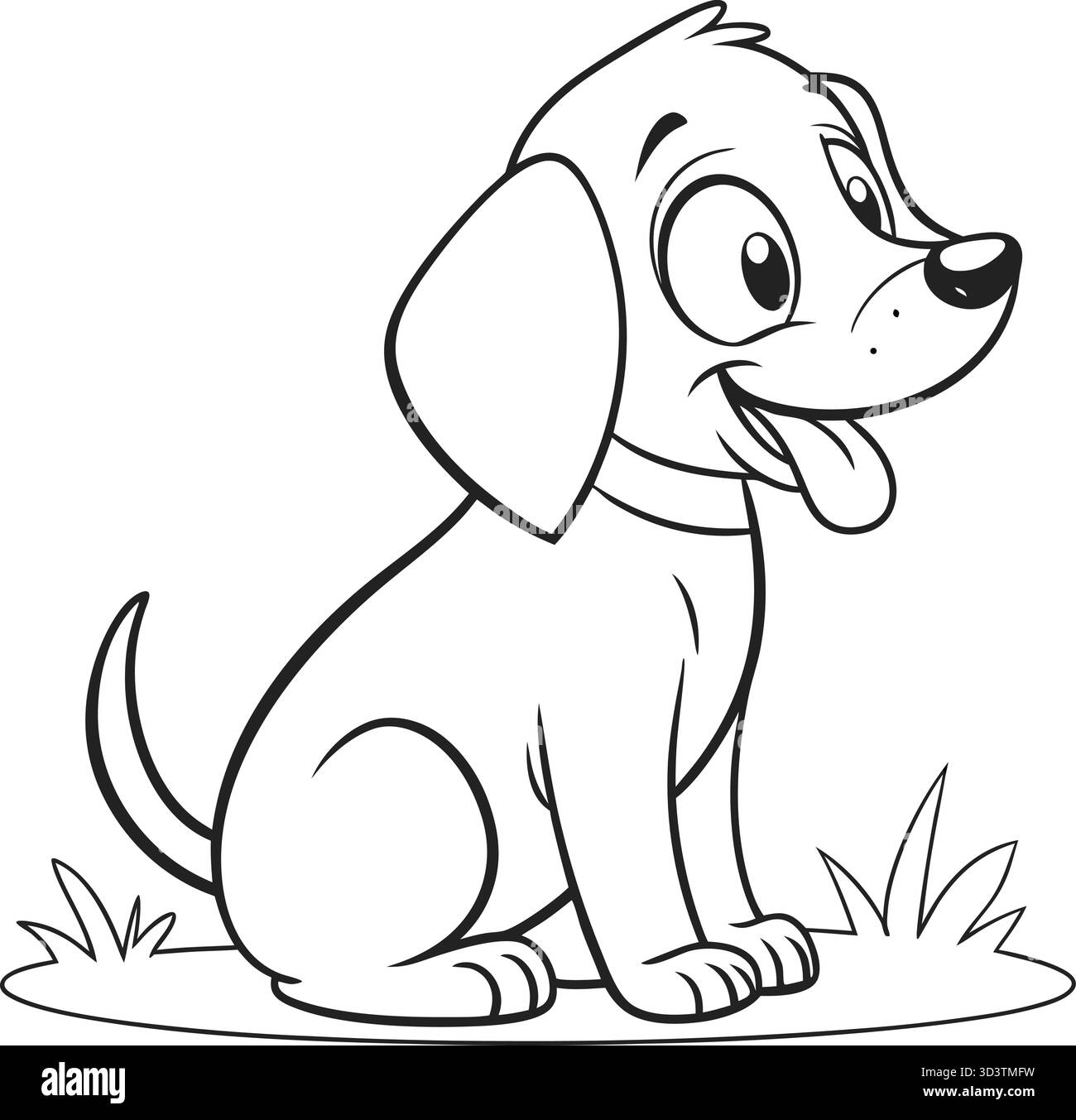 Pet friendly cartoon Black and White Stock Photos & Images - Alamy