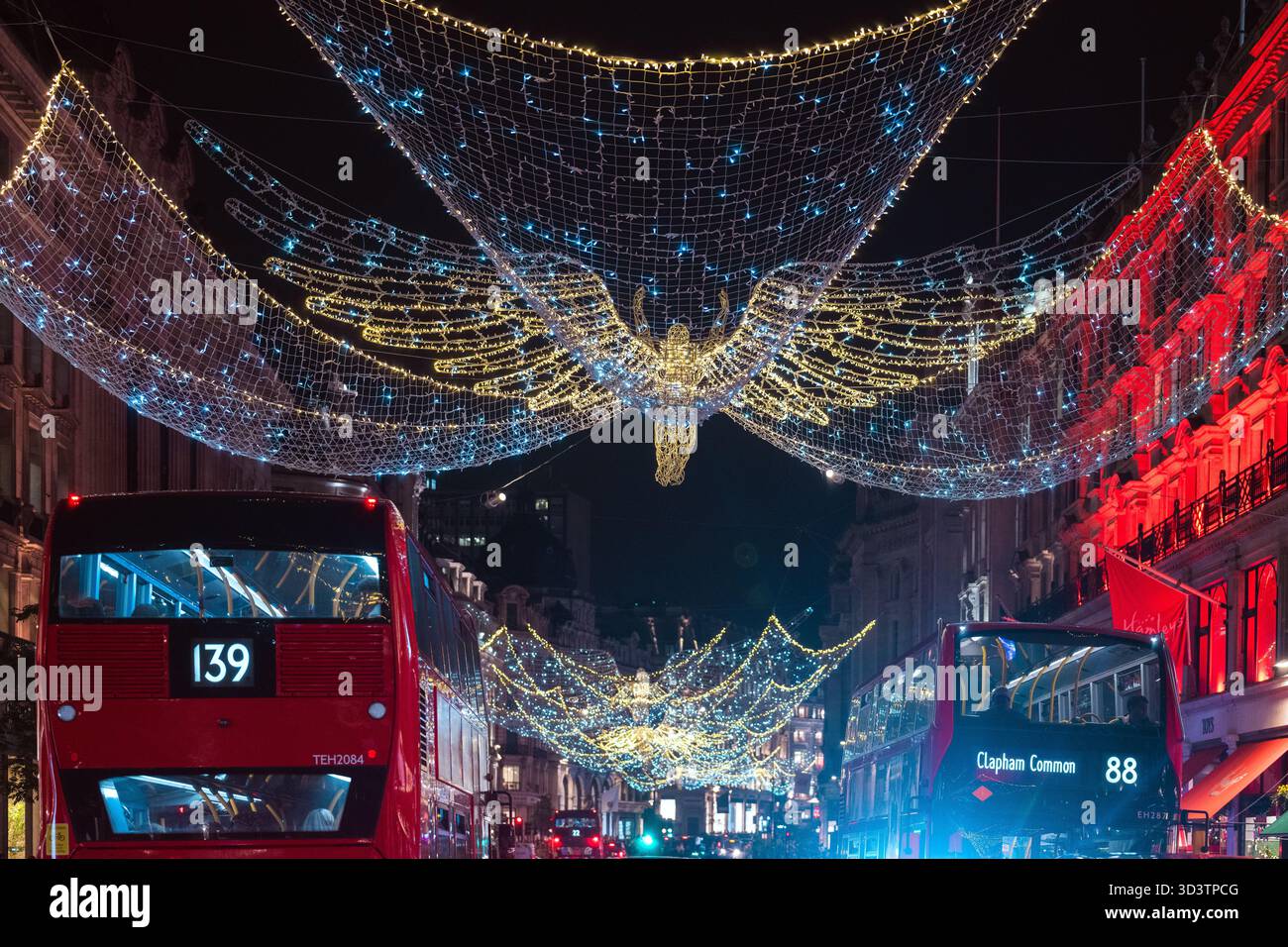London, UK, 6th November 2025, The lights were switched on in Regent ...