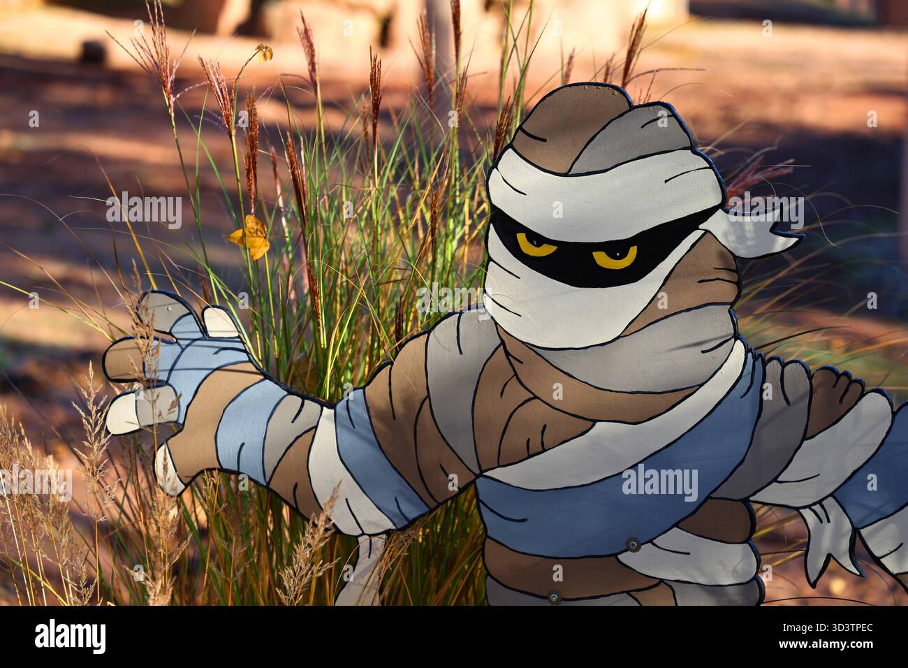 Halloween 06.11.2025, Erfurt, Dekoration zu Halloween, hier die Figur ...