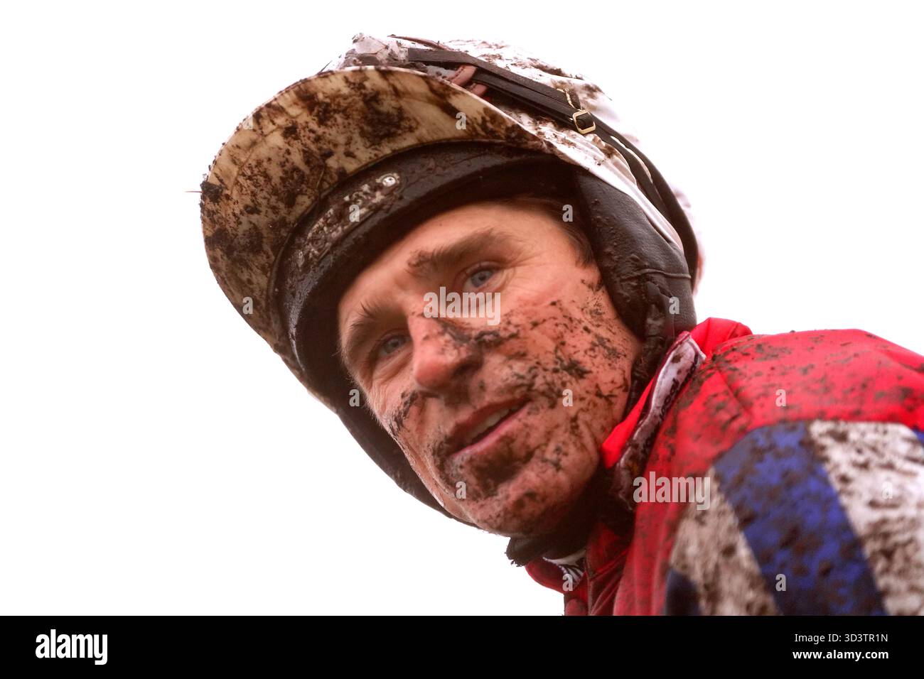 Jockey Harry Skelton after winning the Oddschecker 'Challenger' Stayers ...