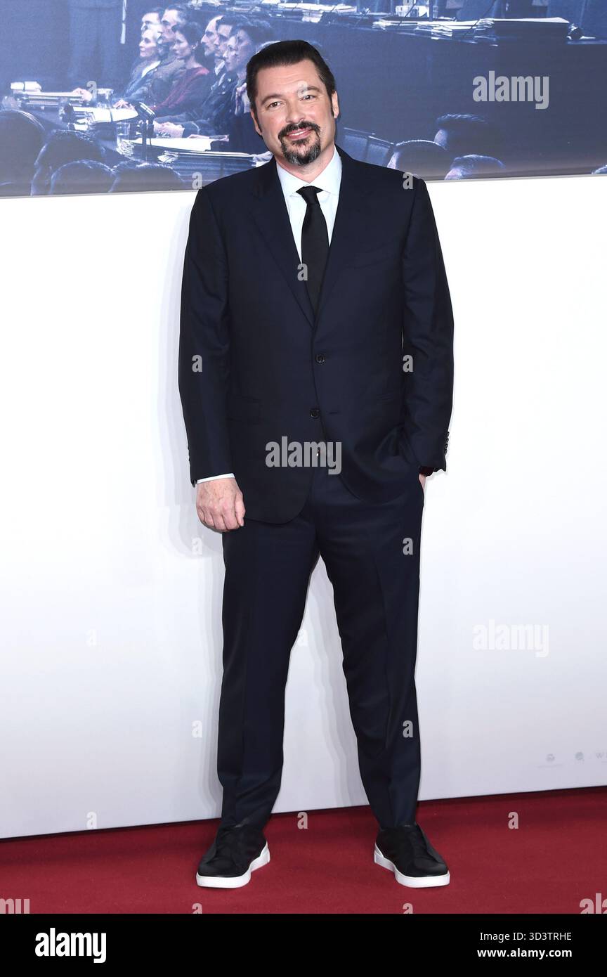 James Vanderbilt at the premiere of the feature film 'Nuremberg / Nuremberg' at the Odeon Luxe ...