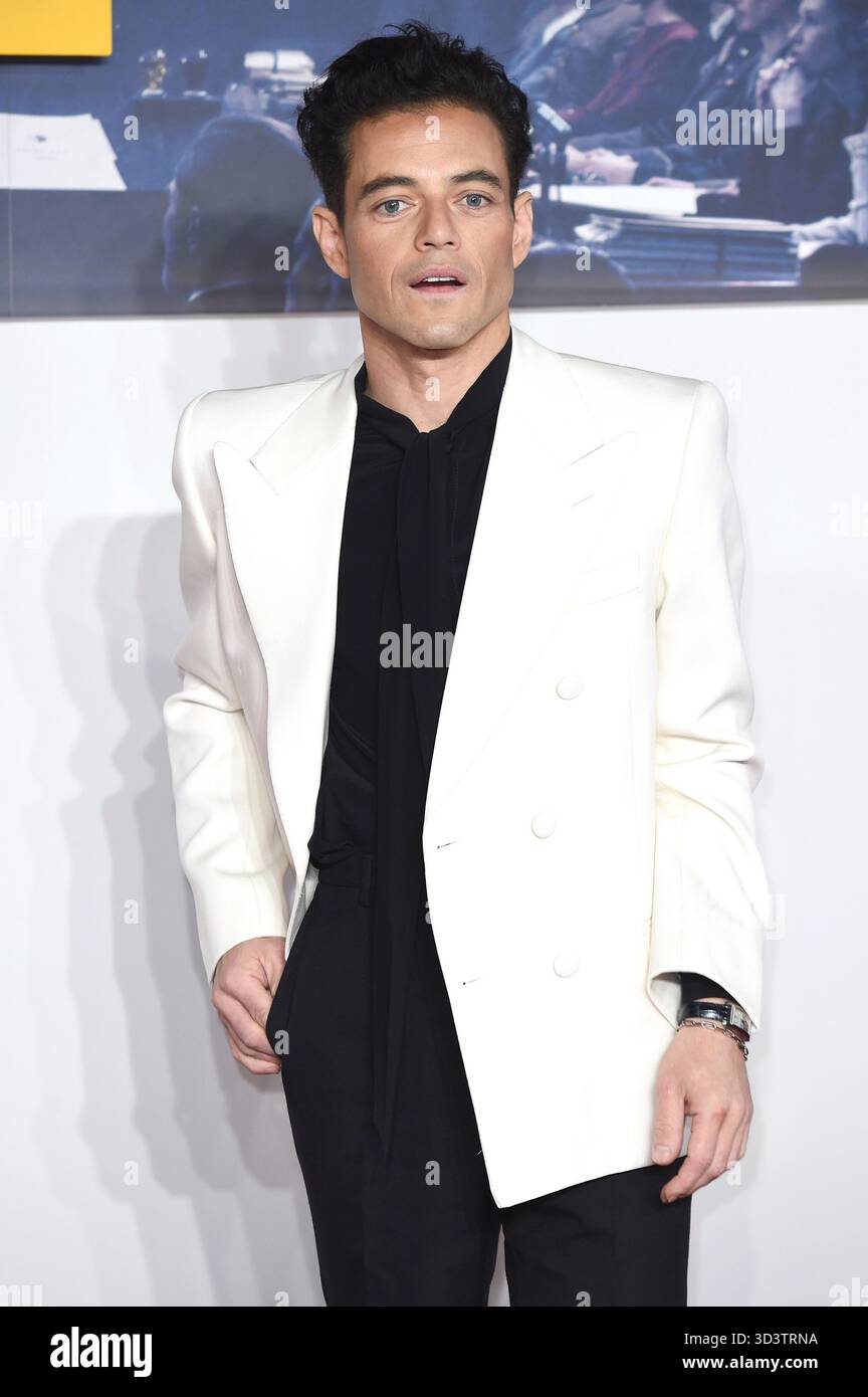 Rami Malek at the premiere of the feature film 'Nuremberg / Nuremberg' at the Odeon Luxe ...