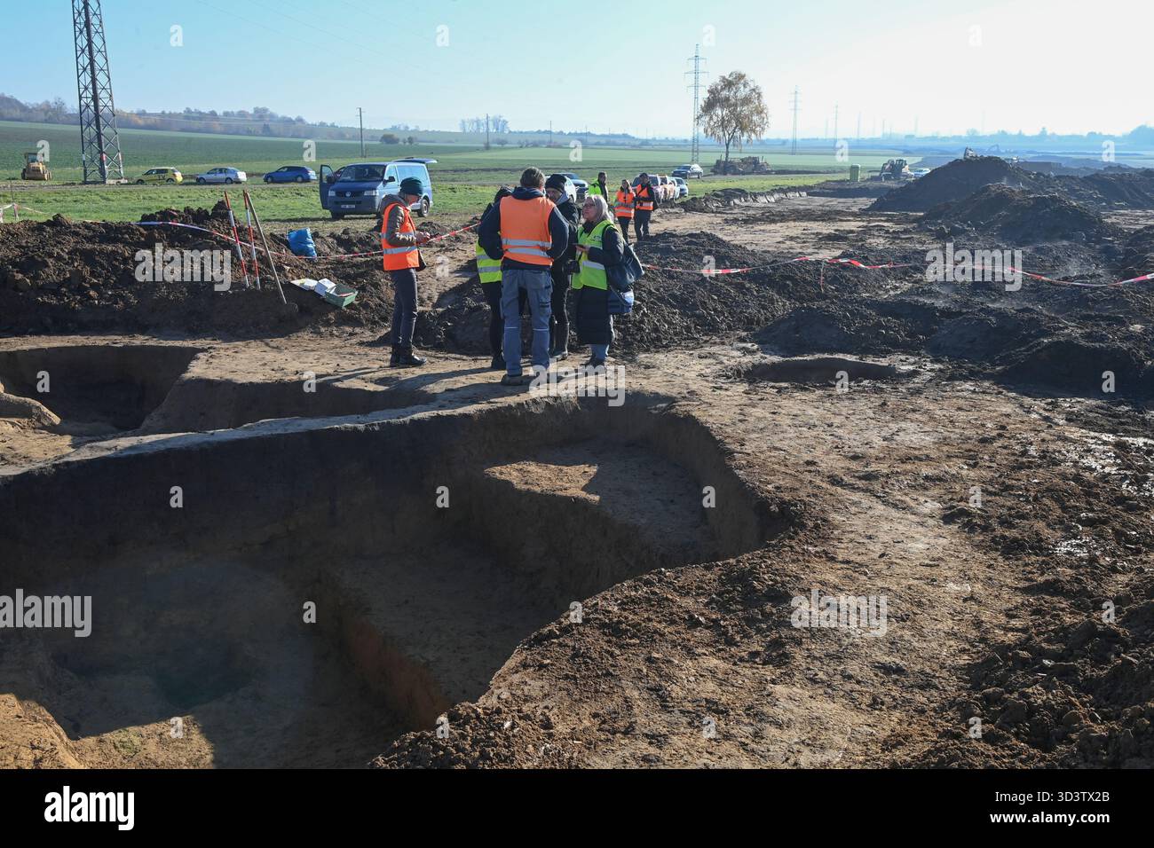 Olomouc Archaeological Centre experts carry out research prior to the ...