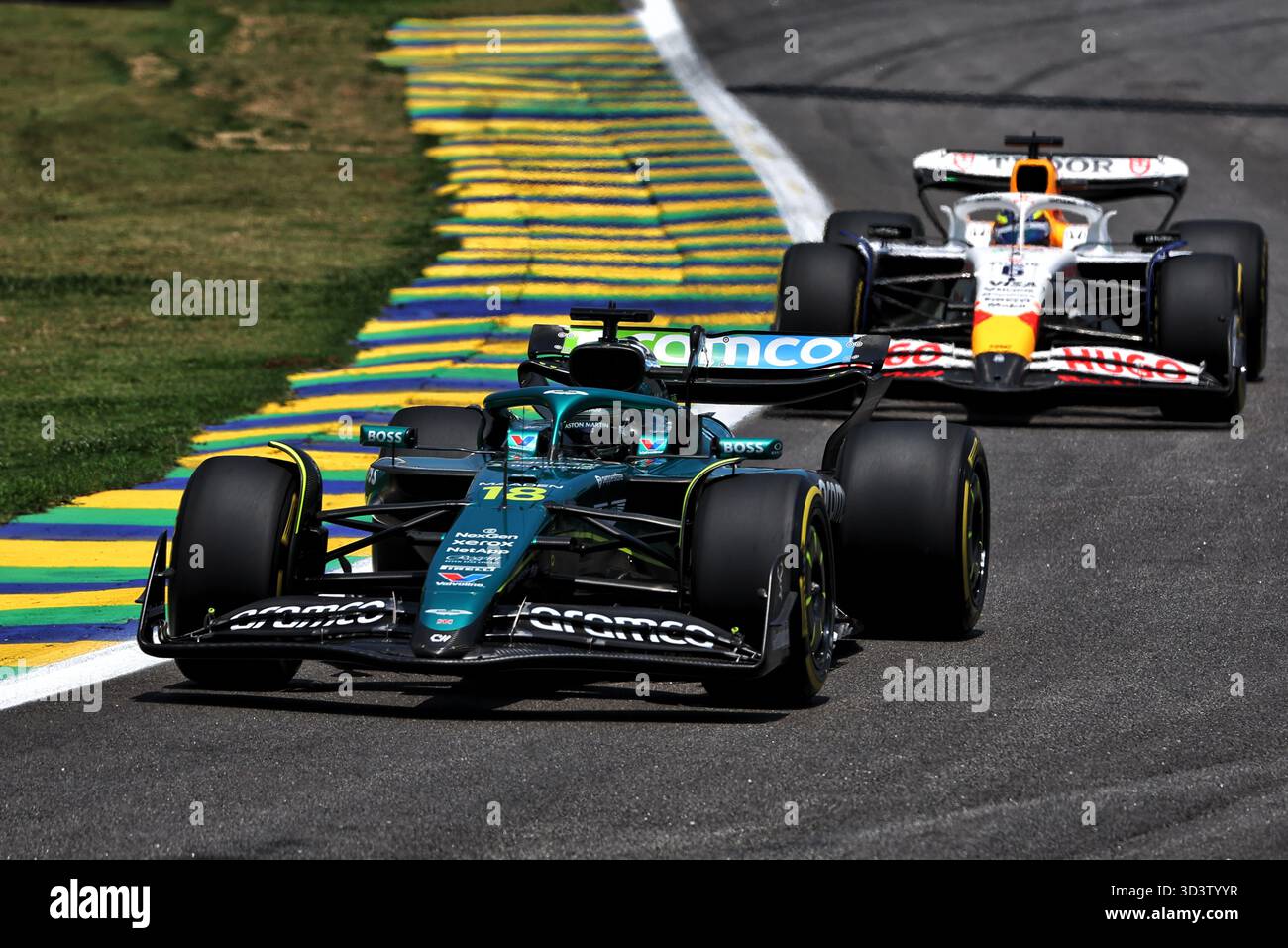 Lance Stroll (CDN) Aston Martin F1 Team AMR25. 07.11.2025. Formula 1 ...