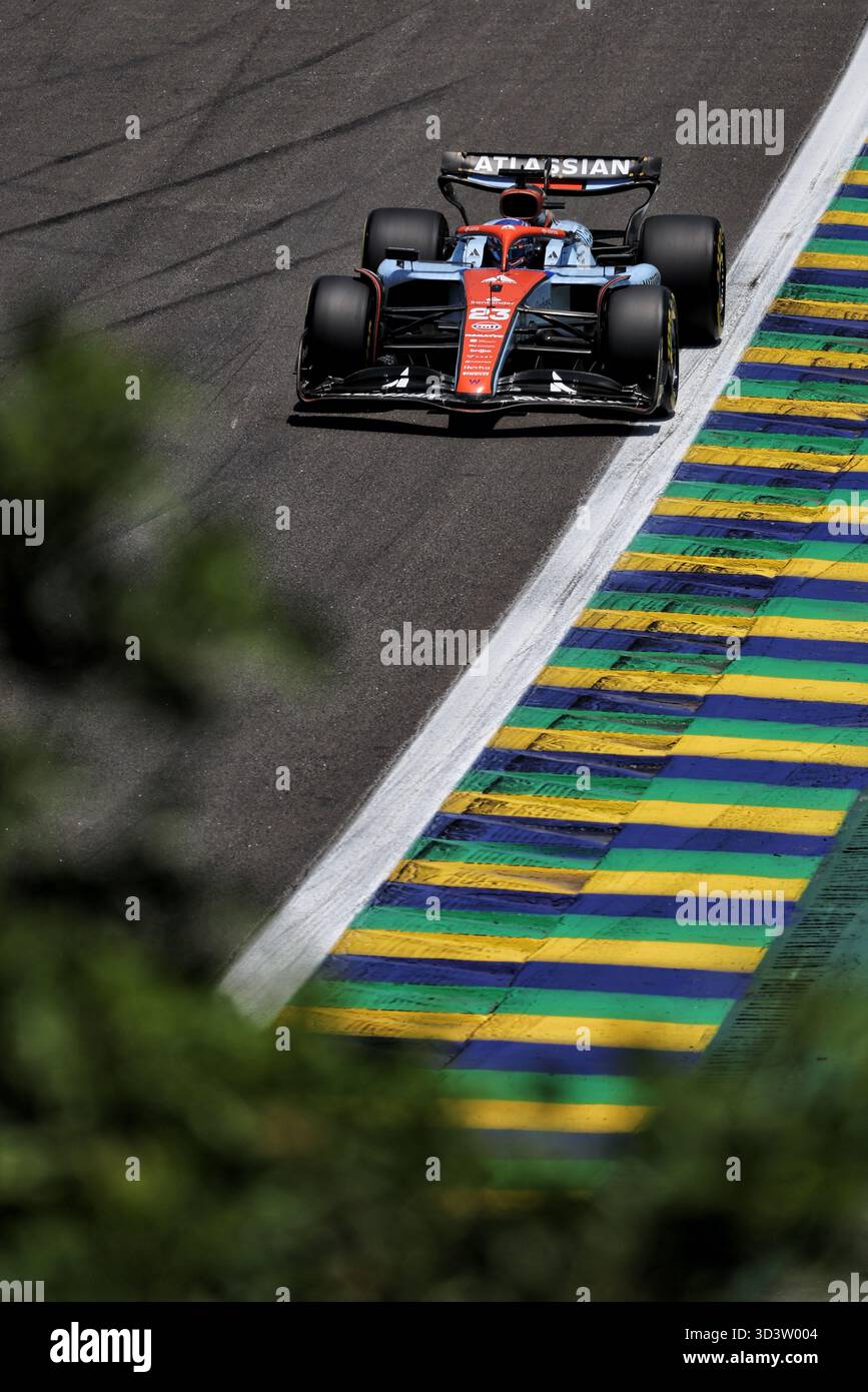 Alexander Albon (THA) Atlassian Williams Racing FW47. 07.11.2025 ...