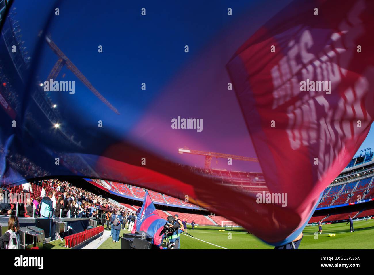 Barcelona, Spain. 7th November, 2025. View of the Stadium during the FC ...