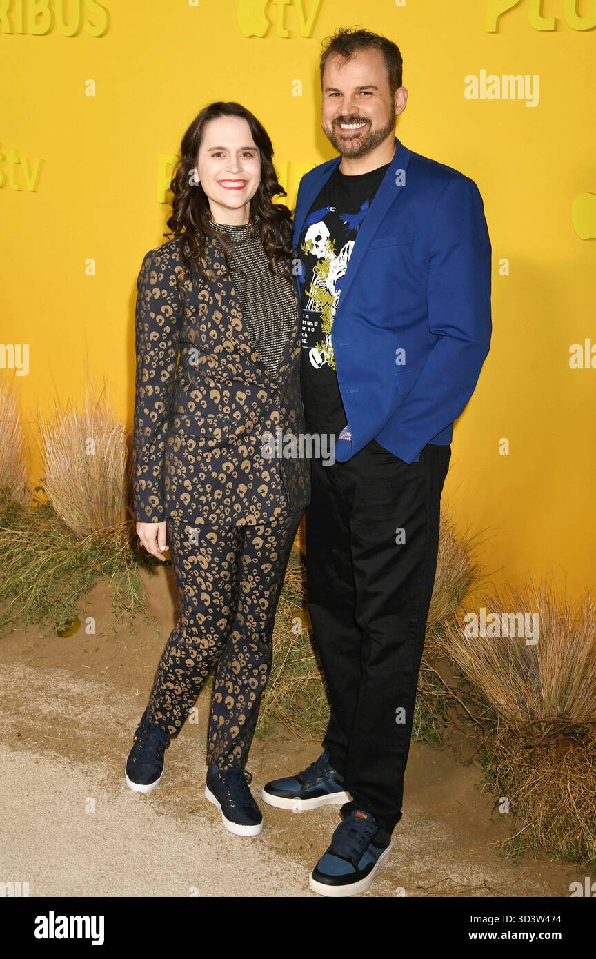 Jenn Carroll and Gordon Smith at the premiere of the Apple TV+ series ...