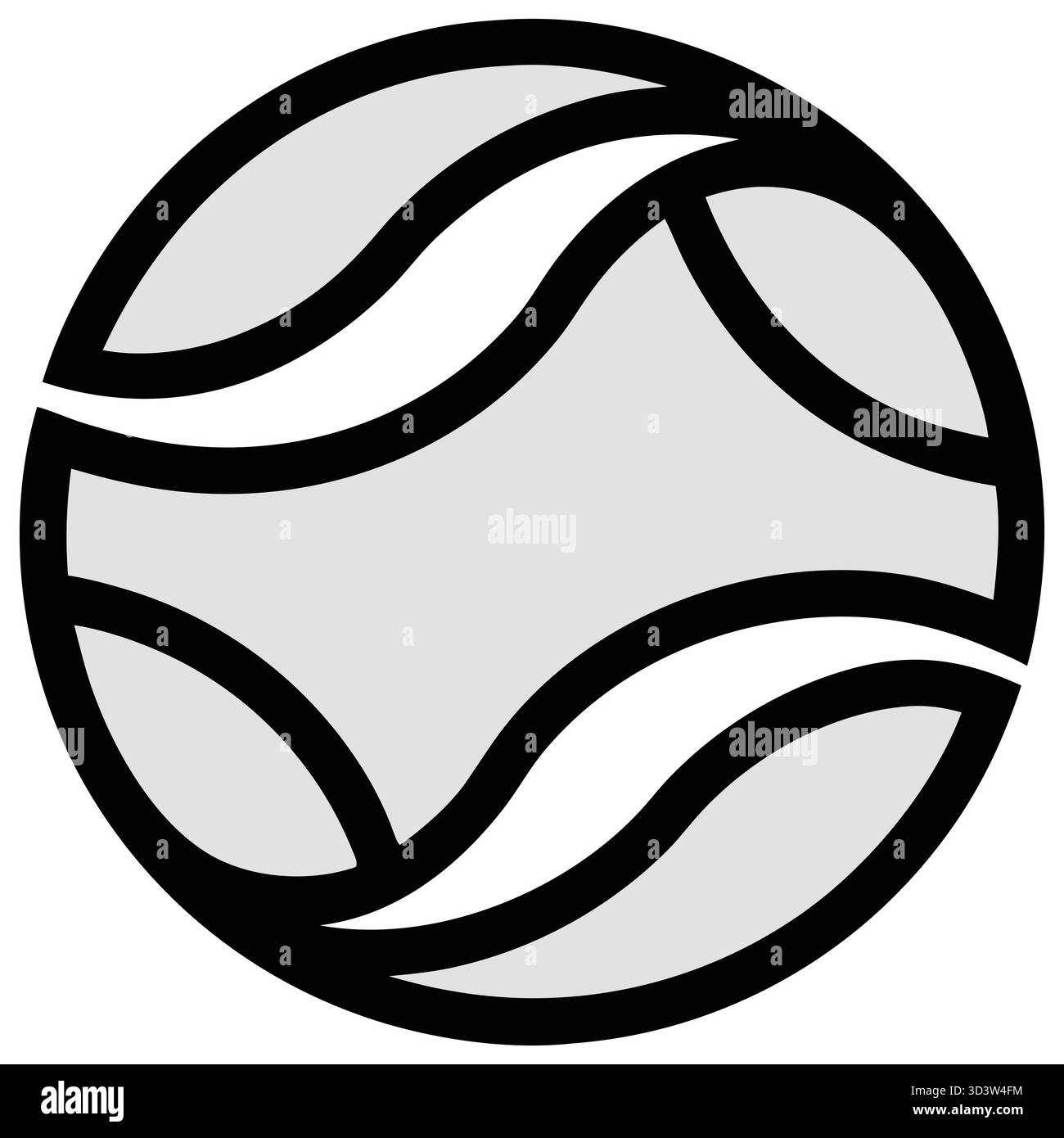 Calm peaceful vector vectors Black and White Stock Photos & Images - Alamy