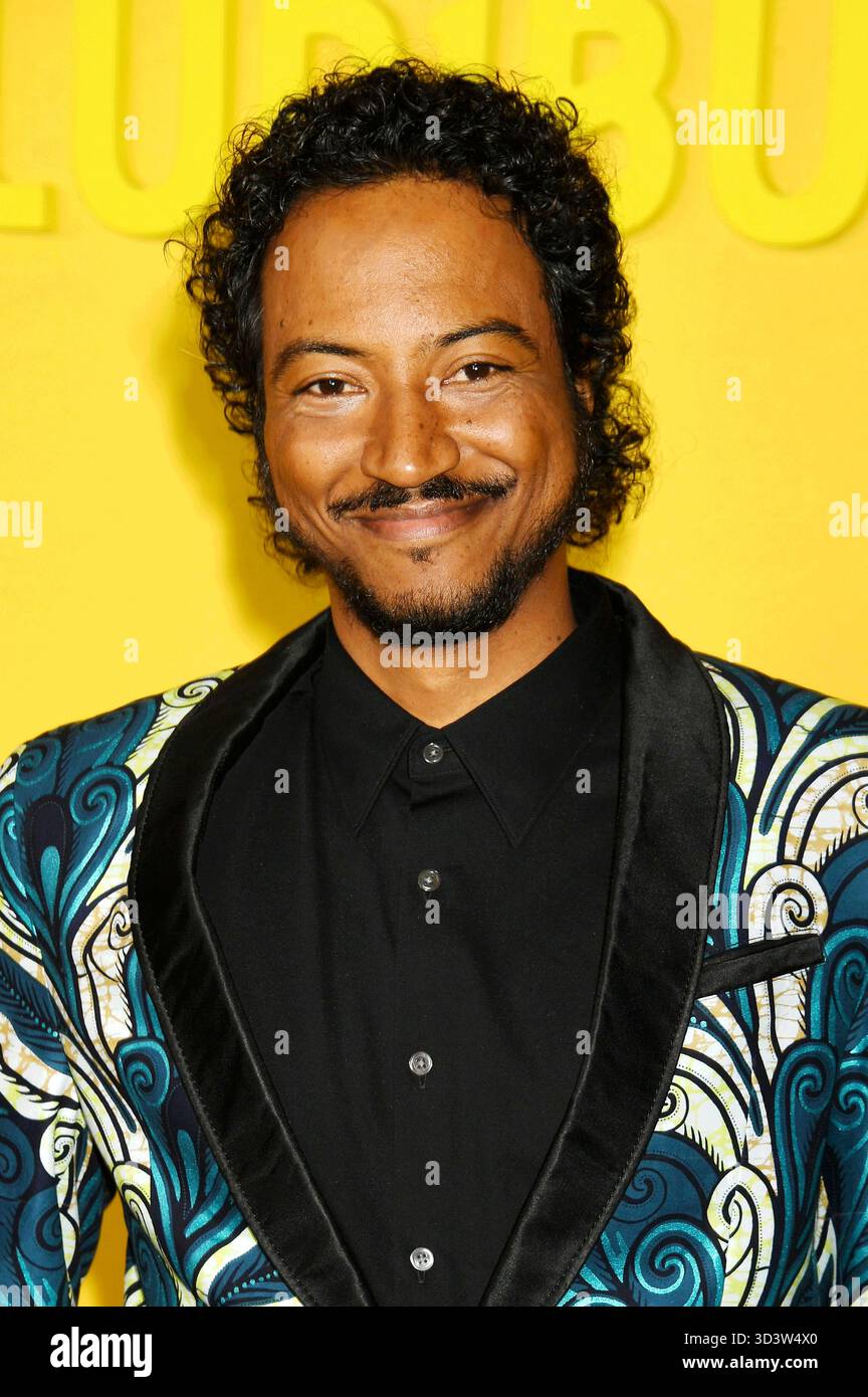 Samba Schutte at the premiere of the Apple TV+ series 'Pluribus ...