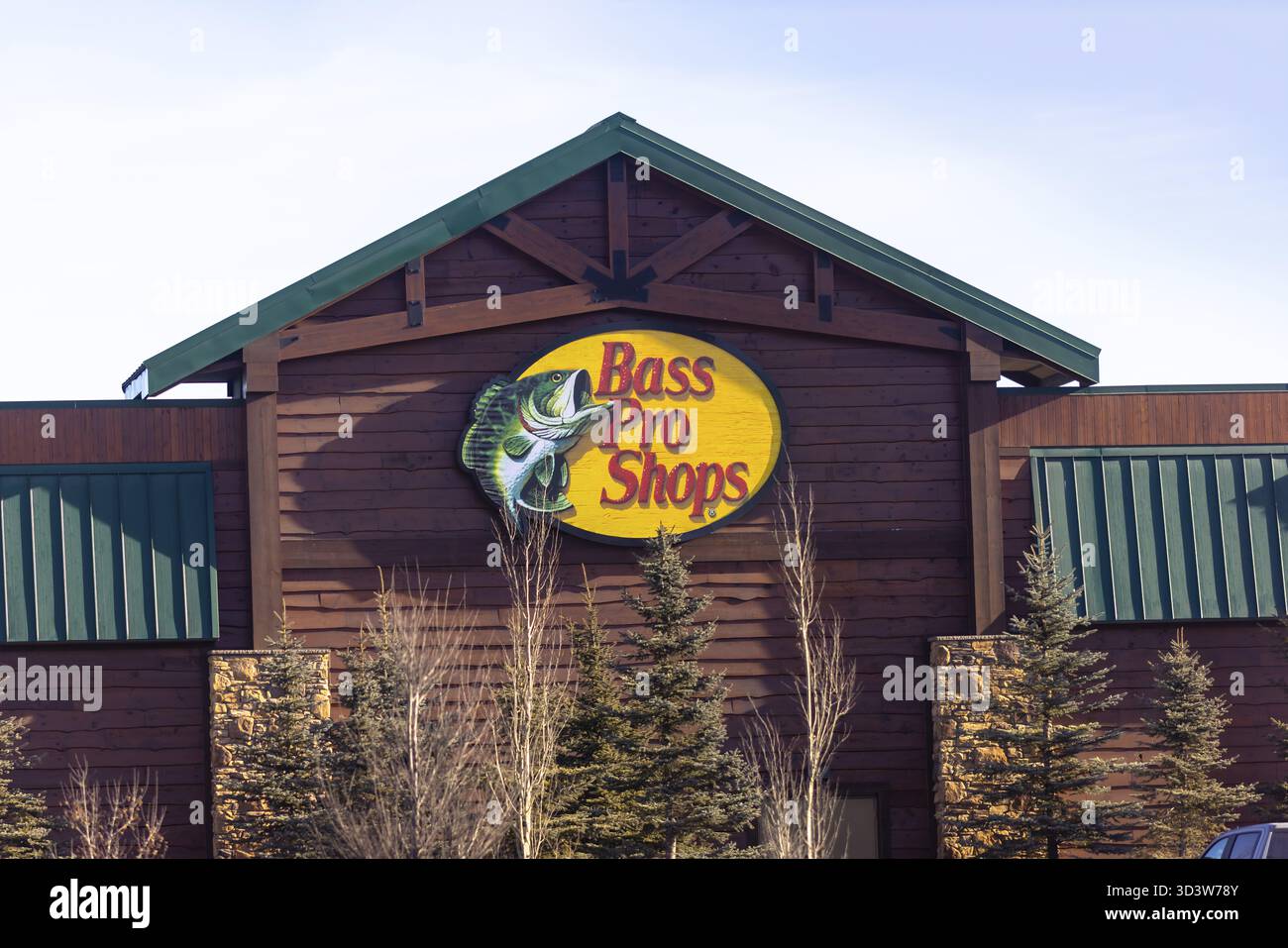 Calgary, Alberta, Canada. Jan 27, 2025. A Bass Pro Shops store with its ...