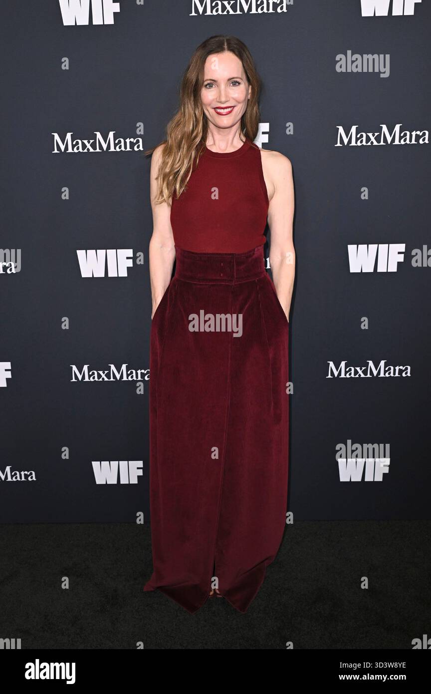 Leslie Mann bei der WIF 2025 Preisverleihung im Beverly Hilton Hotel ...