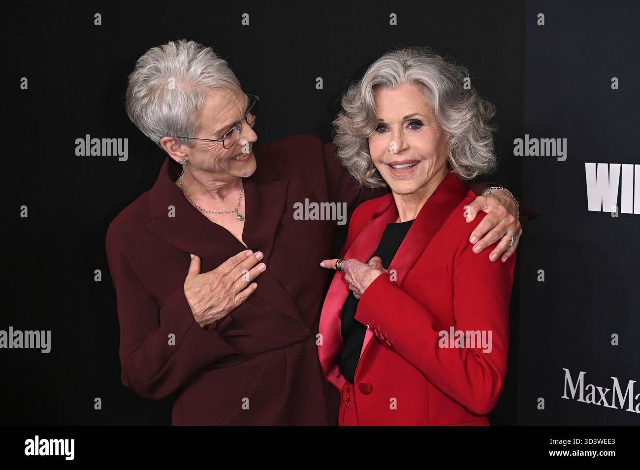 Jamie Lee Curtis and Jane Fonda at the WIF 2025 Award Ceremony at the ...