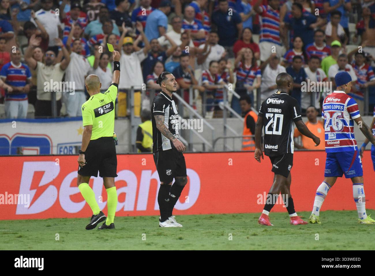 Arena Castelao Vina of Ceara during the Campeonato Brasileiro game ...