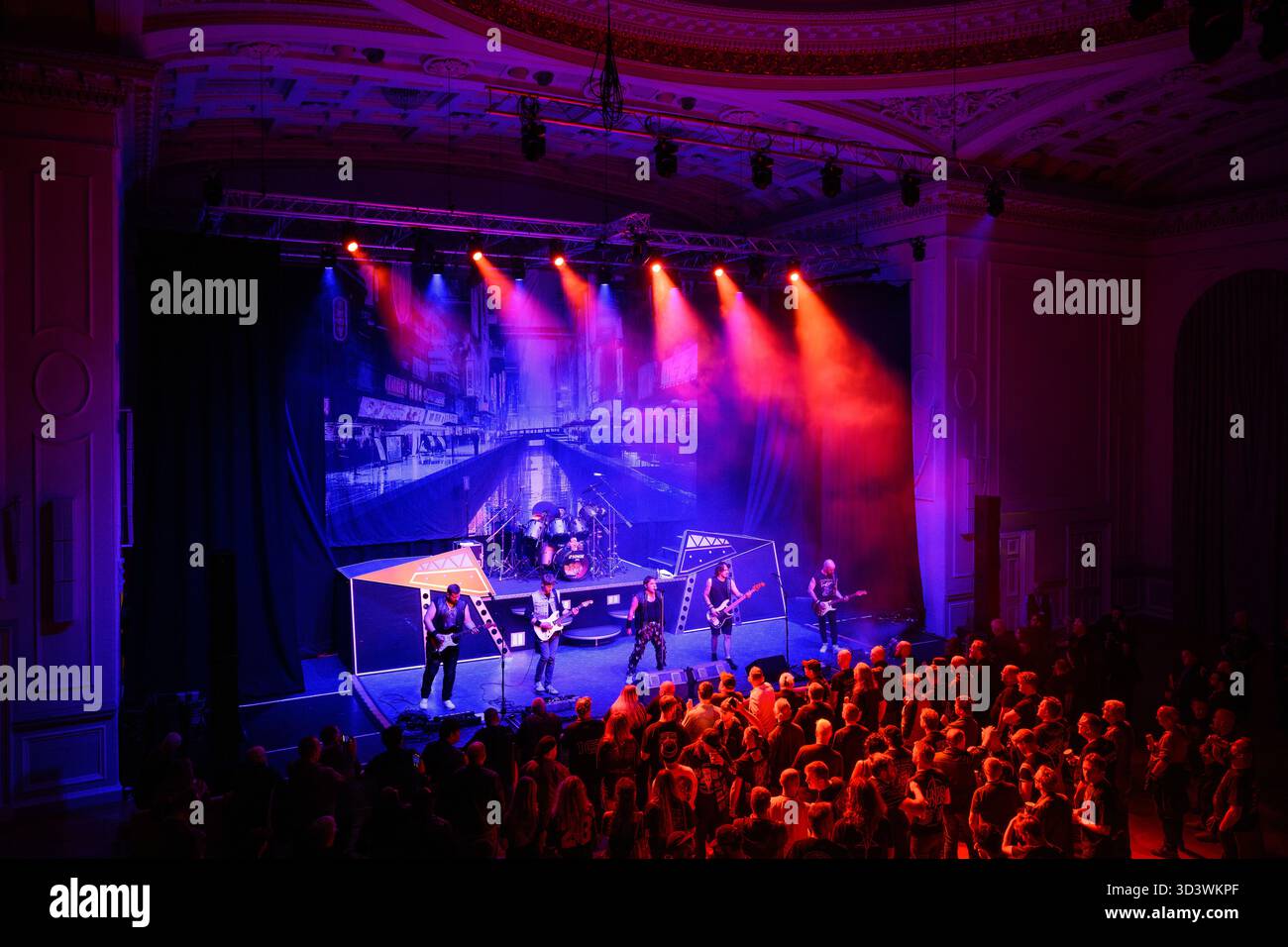 Assembly Rooms Edinburgh, The Beast UK, Iron Maiden Tribute Stock Photo ...