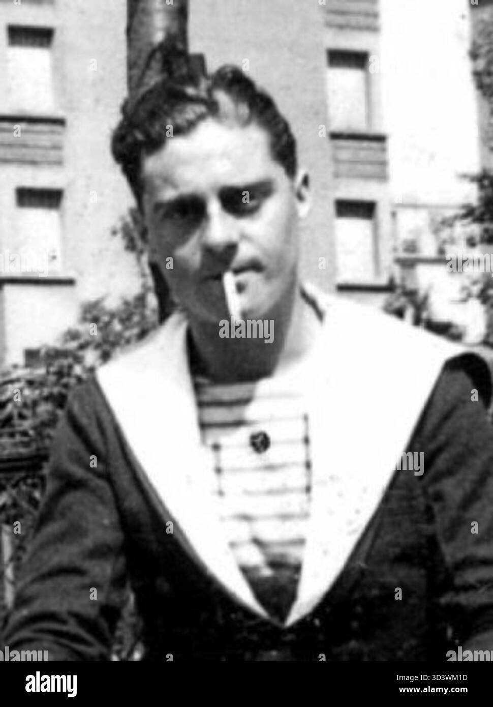 A portrait of Julien Roger (1919-1945), a member of the Free French ...