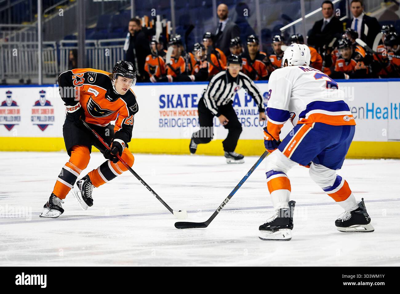 November 5, 2025: Lehigh Valley Phantoms forward Karsen Dorwart (23 ...