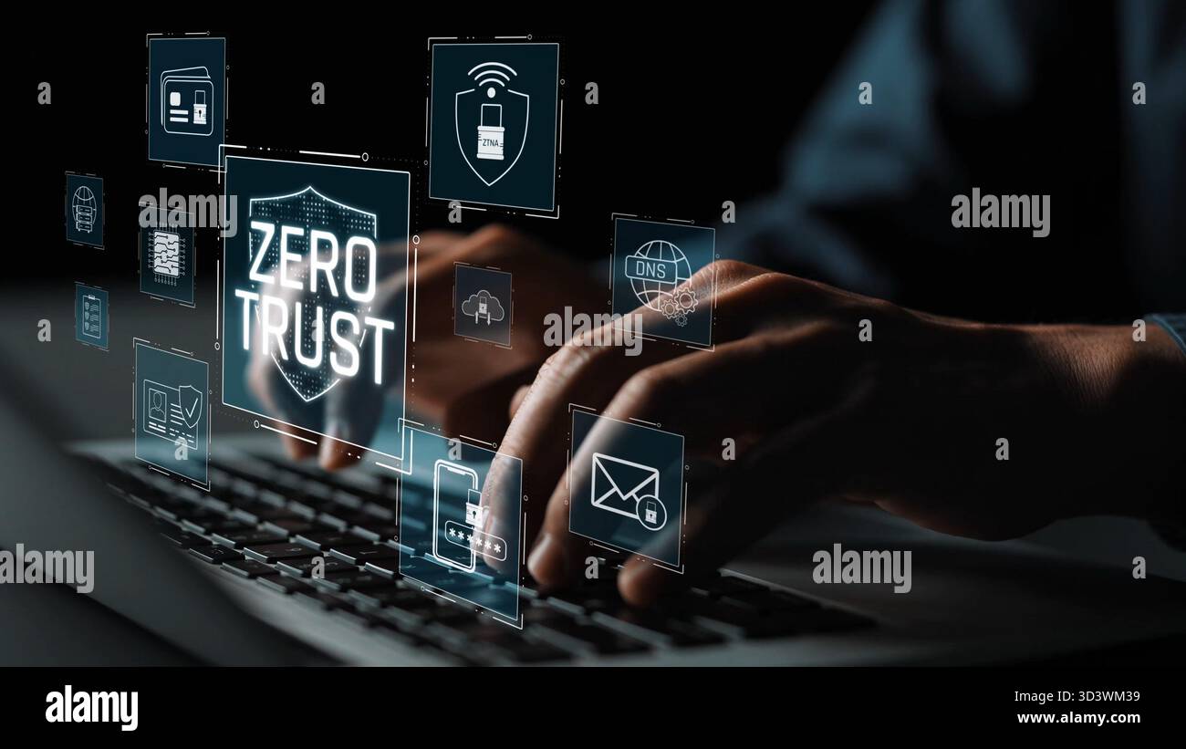 Zero trust model enhances data protection. Zero trust blocks ...