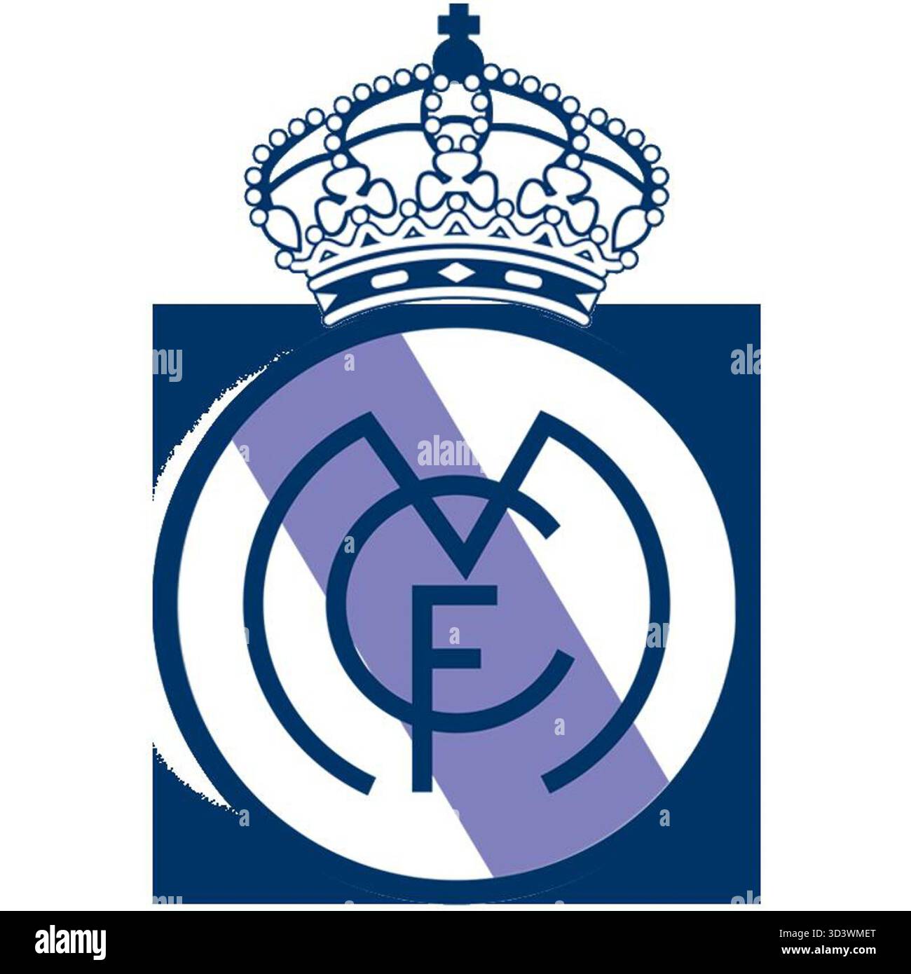 The logo of Real Madrid C.F. from around 1920, marking an important ...