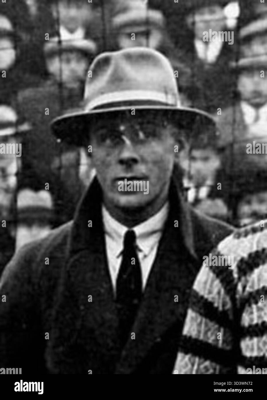 A photograph of Sid Castle taken on January 23, 1927. The image ...