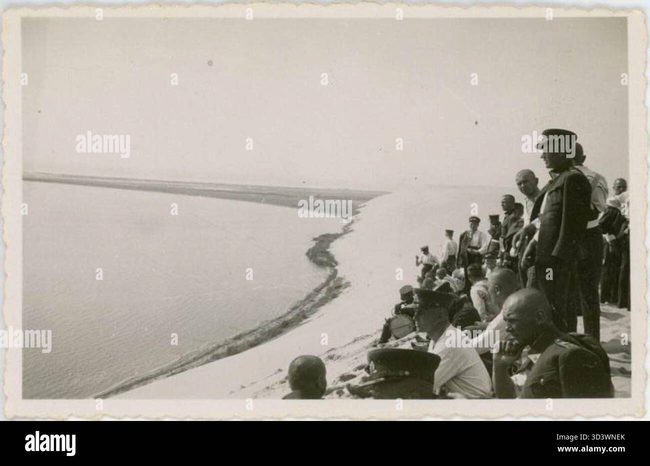 Lithuanian soldiers pictured in Nida, Lithuania, during the 1930s. This ...
