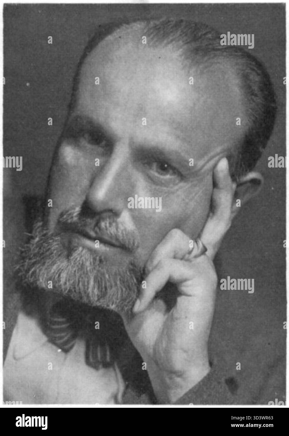This 1938 portrait features Albert Louis Oger, a significant figure in ...