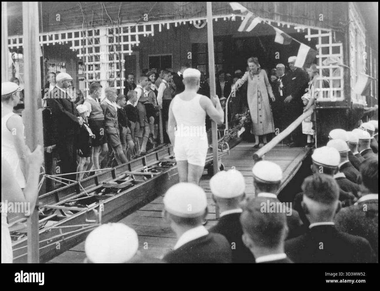 German ceremonial traditions Black and White Stock Photos & Images - Alamy