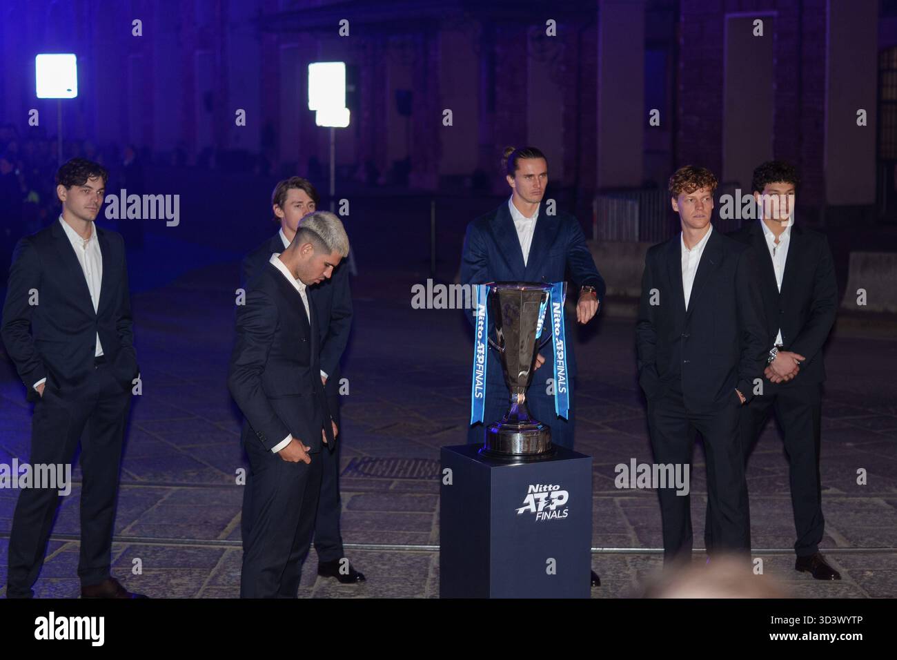 Turin, NITTO ATP finals Blue Carpet In the photo: Taylor Fritz, Alex de ...