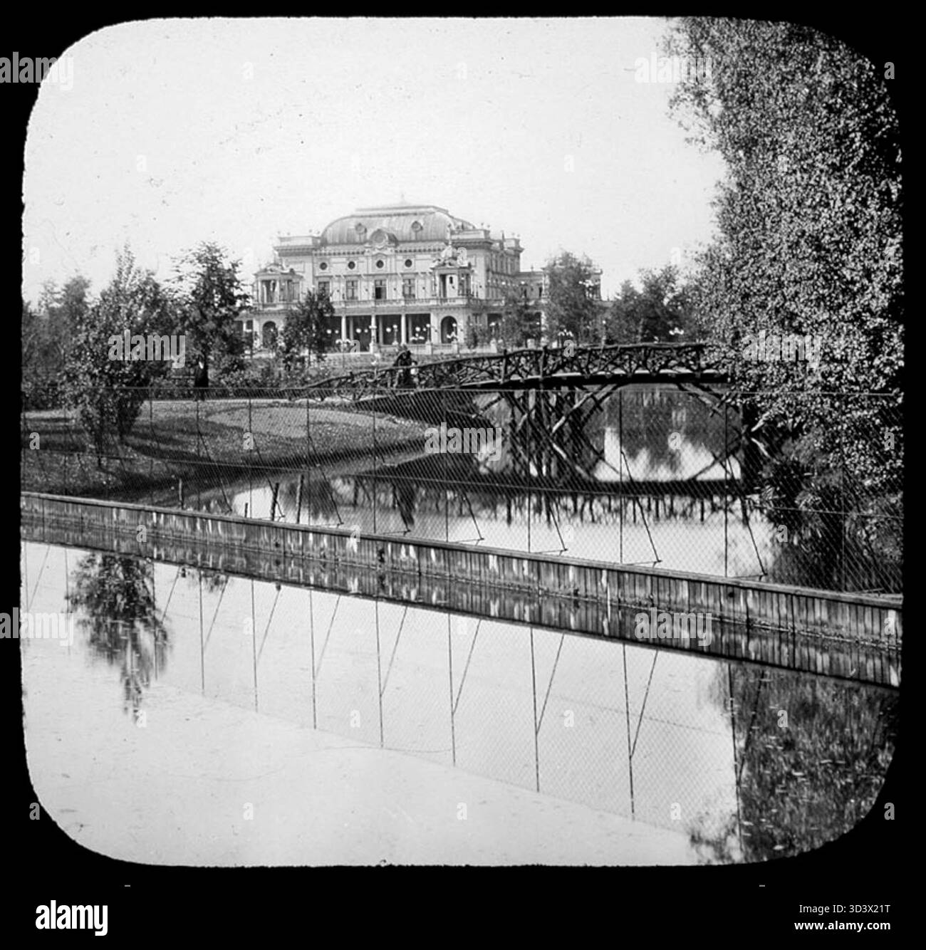 This photograph from the late 19th century (1880-1890) captures the ...
