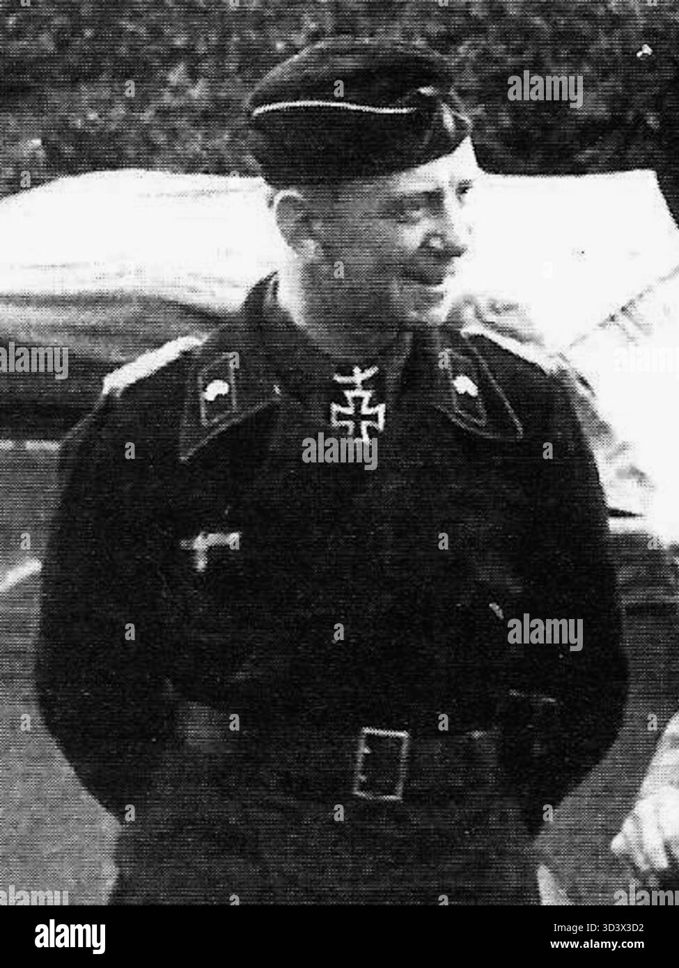 Colonel Rudolf Sieckenius, photographed in August 1941 during the ...