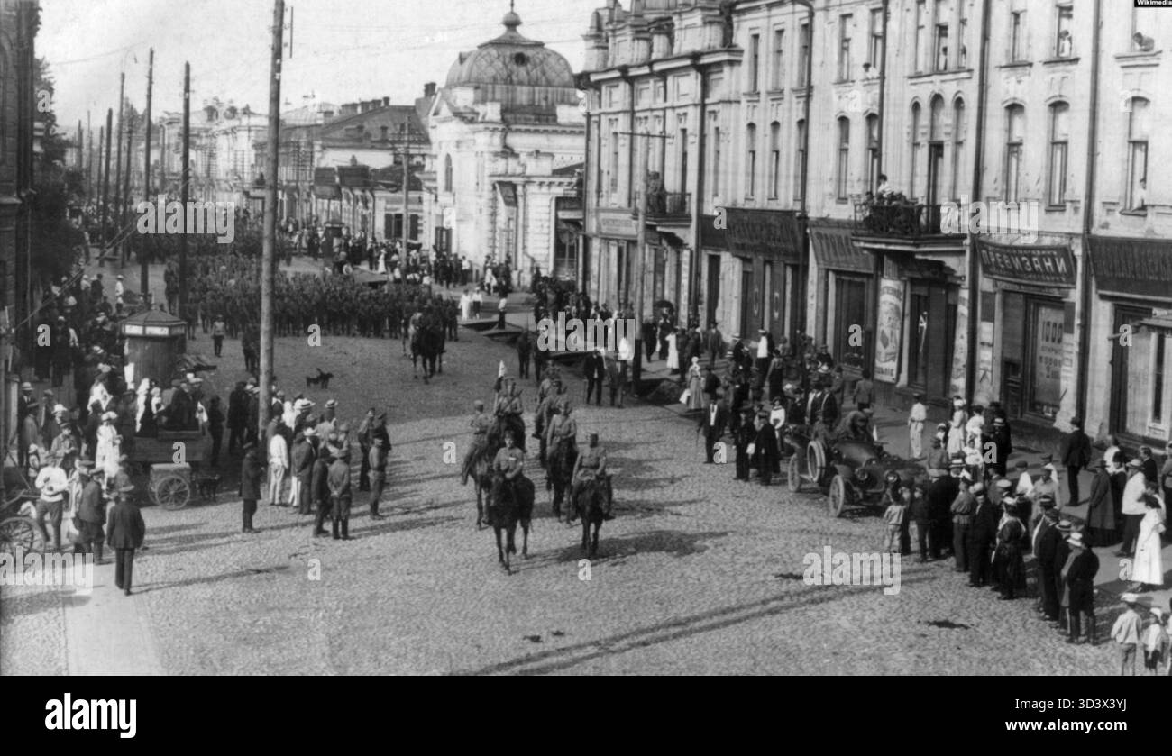 Bolshevik conflict Black and White Stock Photos & Images - Alamy
