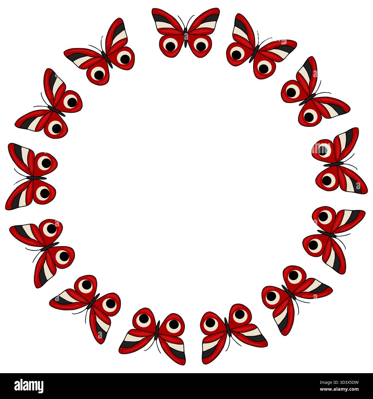 Prominent circular markings hi-res stock photography and images - Alamy