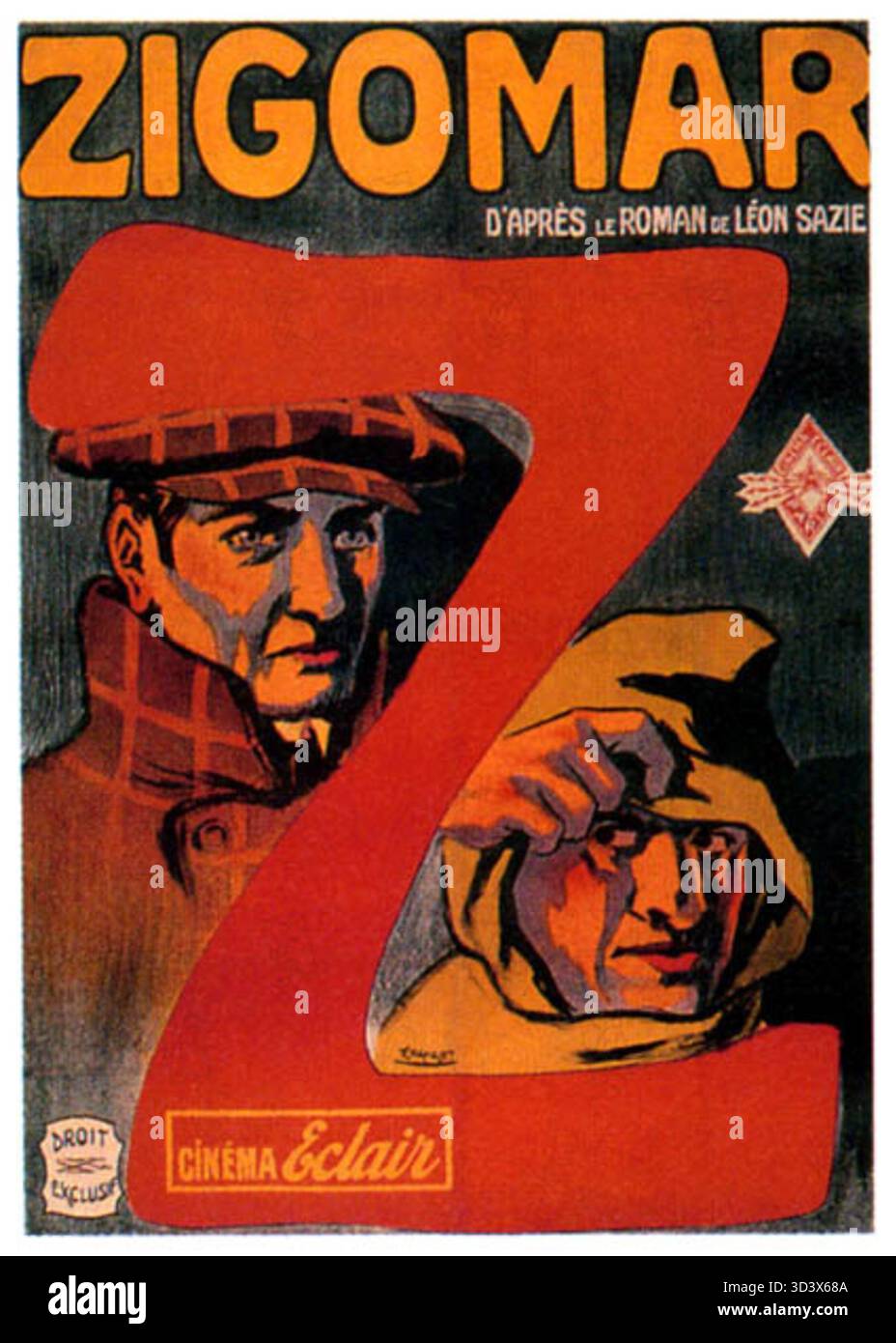 This 1910s cinema poster was created by Teddy for the film adaptation ...