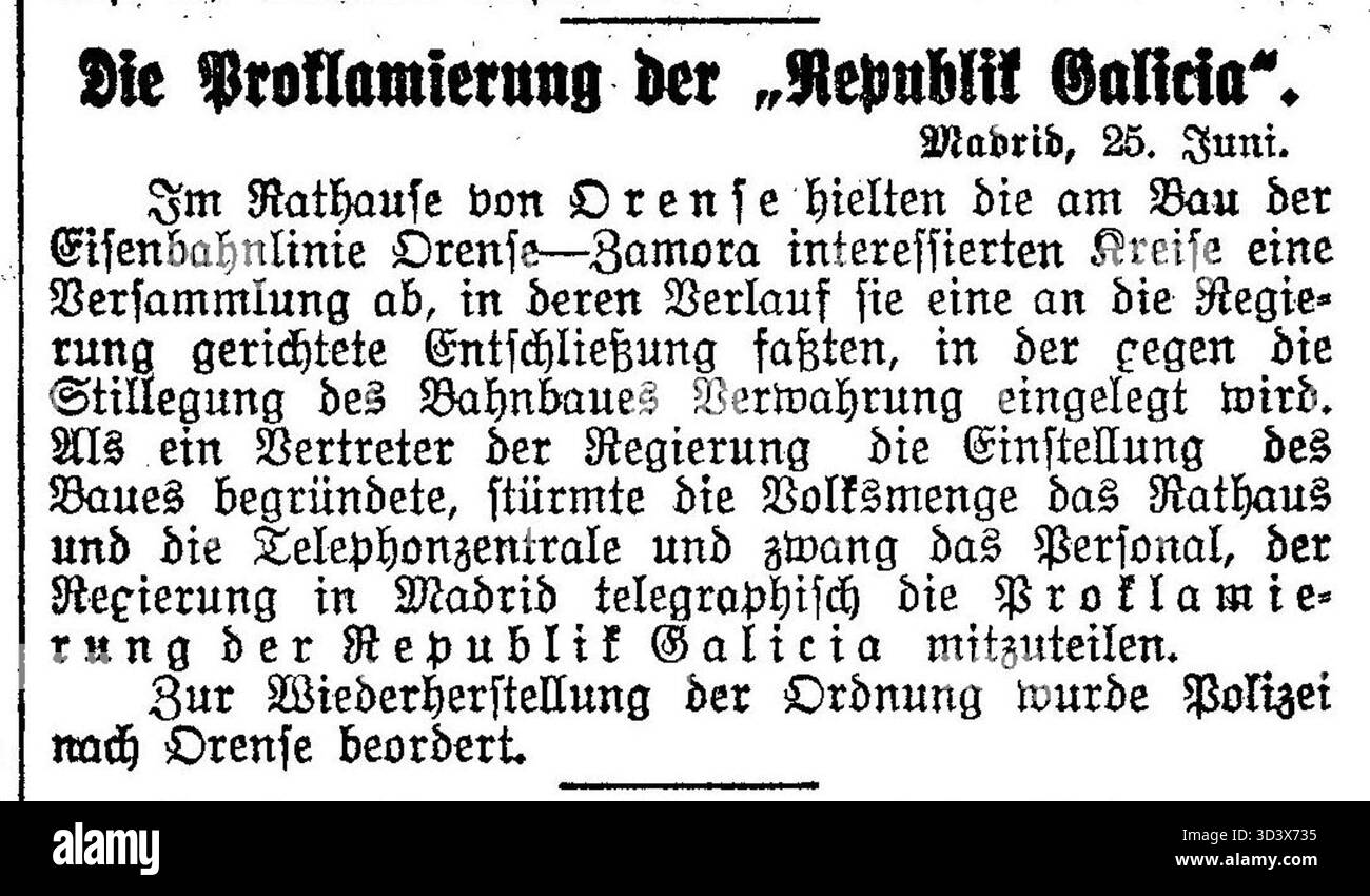 The June 26, 1931 issue of the Reichspost newspaper covering the ...