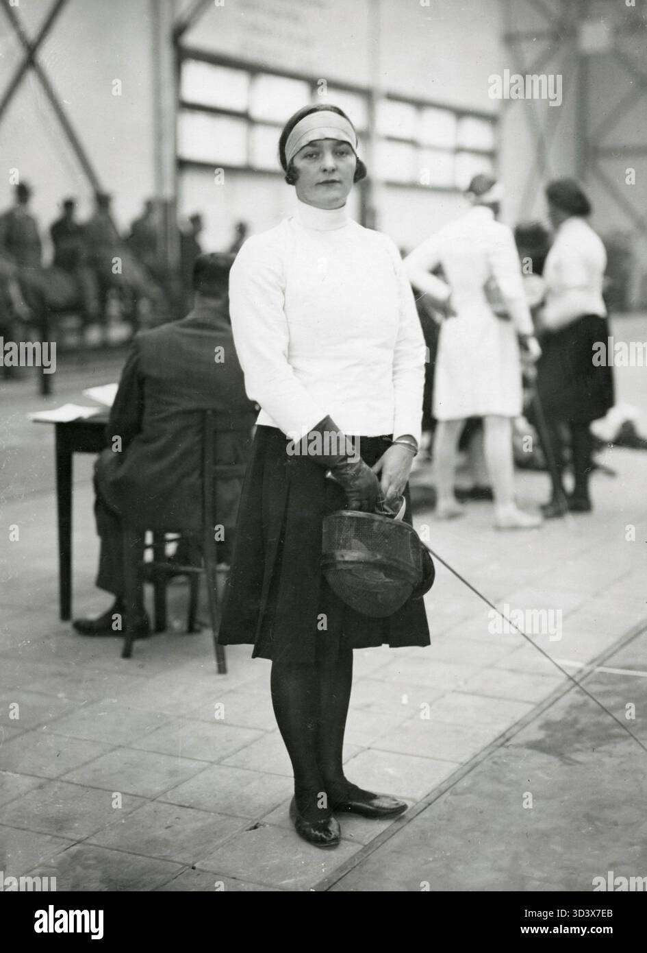 Olympic Games 1928, Amsterdam: Muriel B. Freeman (England), silver ...