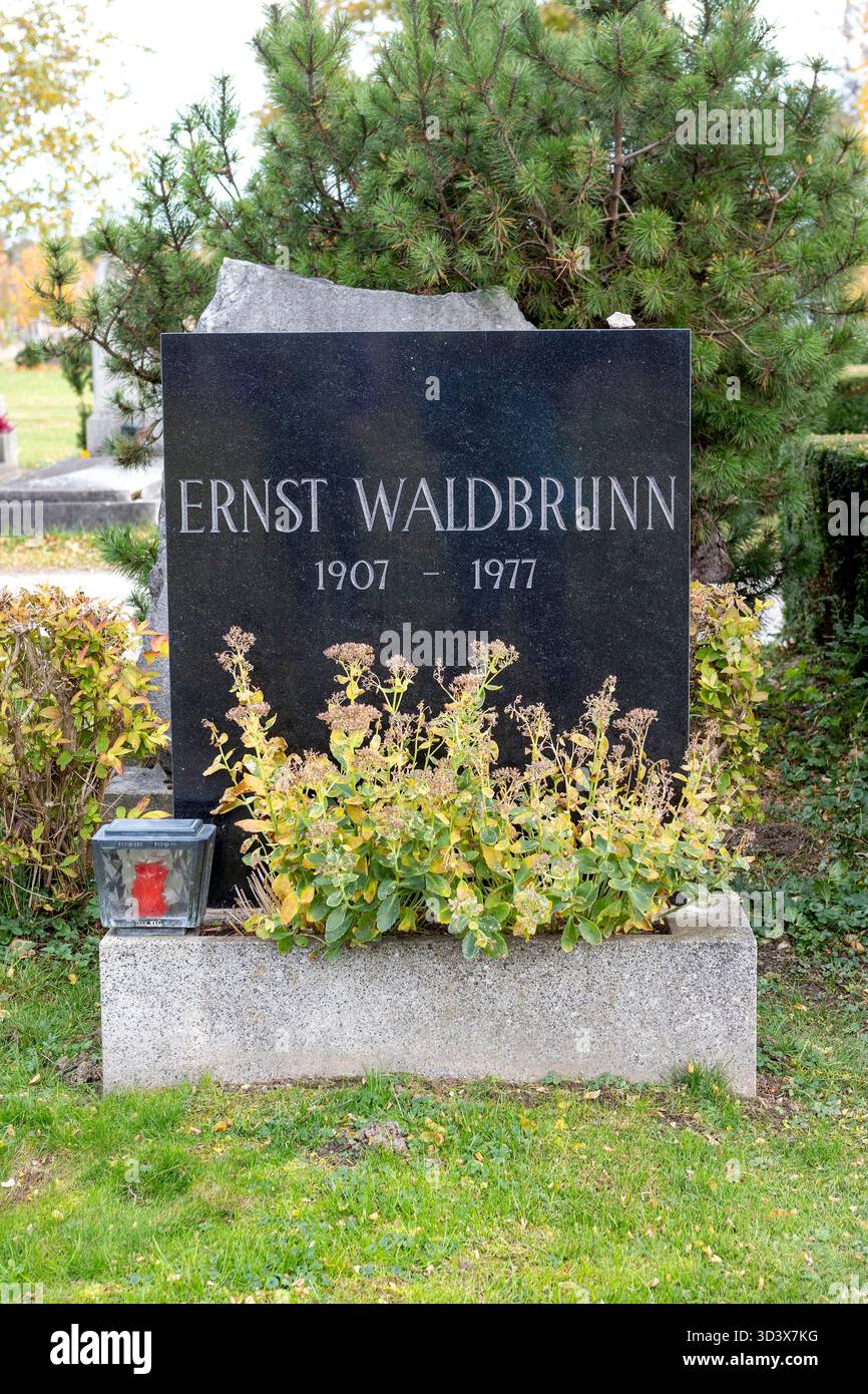 Ehrengrab von Ernst Waldbrunn - Schauspieler und Kabarettist, Wiener ...