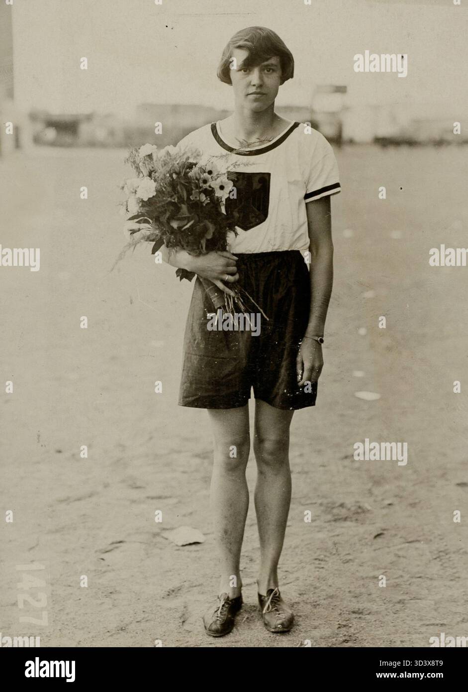 In the 1928 Amsterdam Olympic Games, German athlete Lina Radke claimed ...